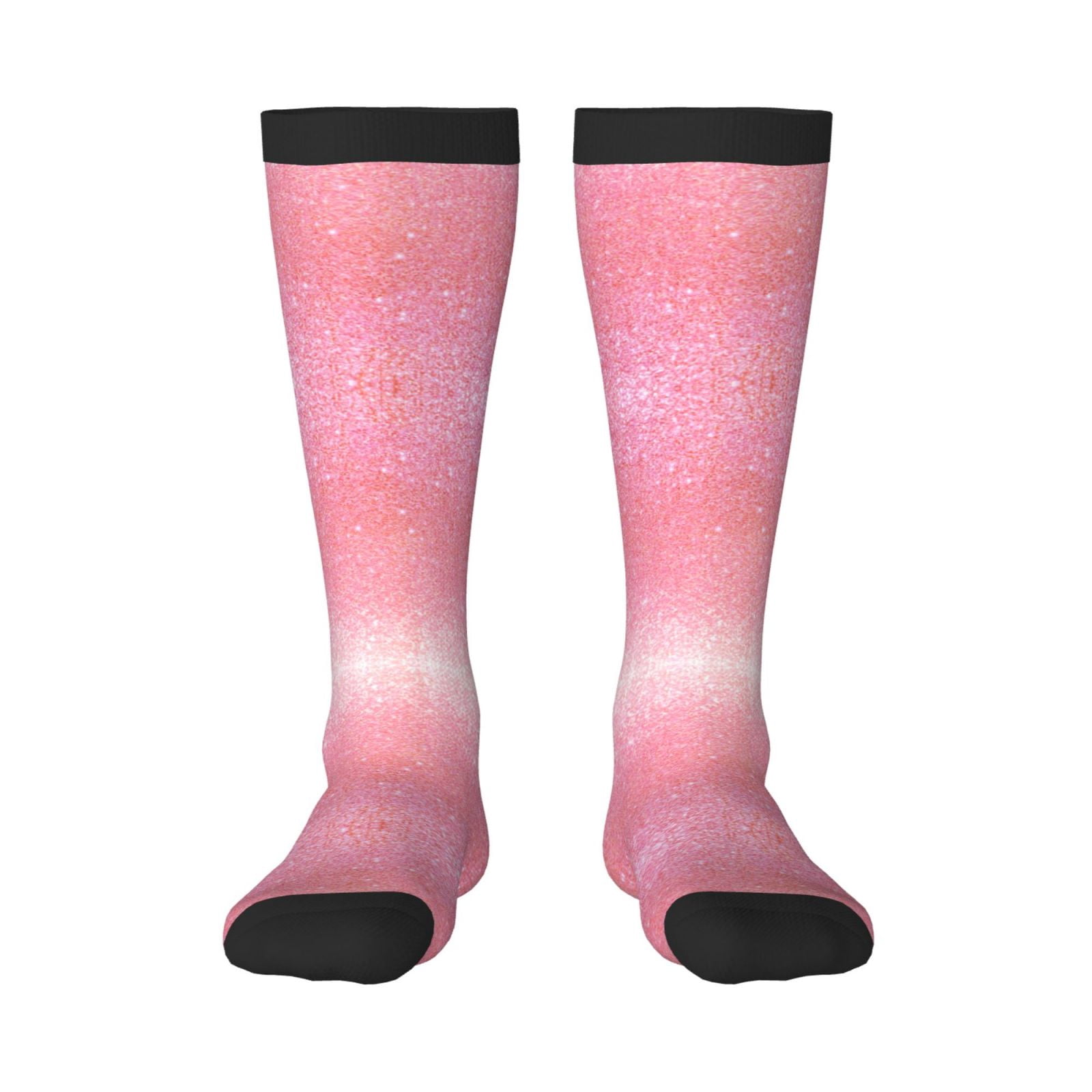 Sigee Sparkly Pink Glitter for Socks for Men Women Gifts for Him ...