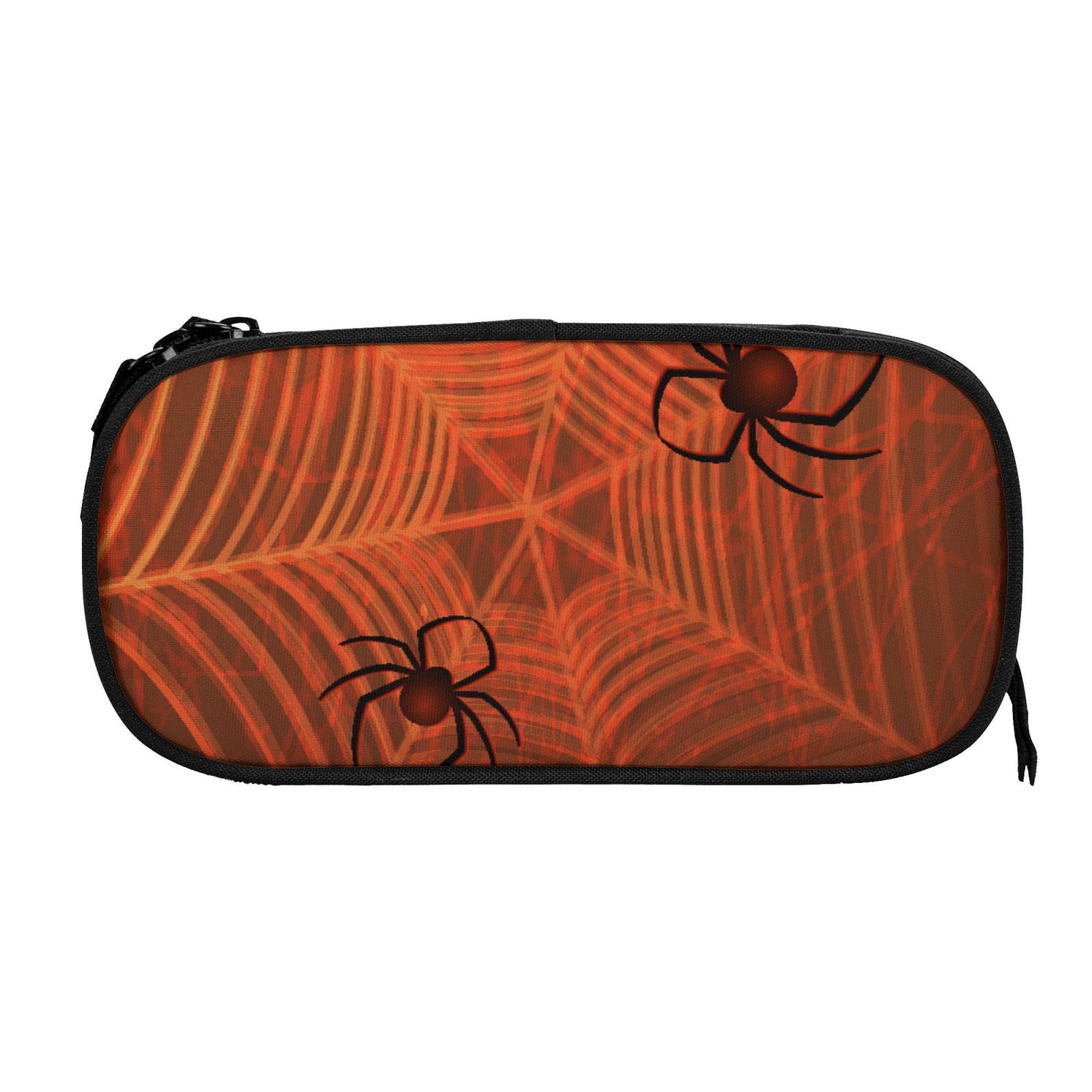 Sigee Spider Web for Portable Pencil Pouch with Zipper for Students ...