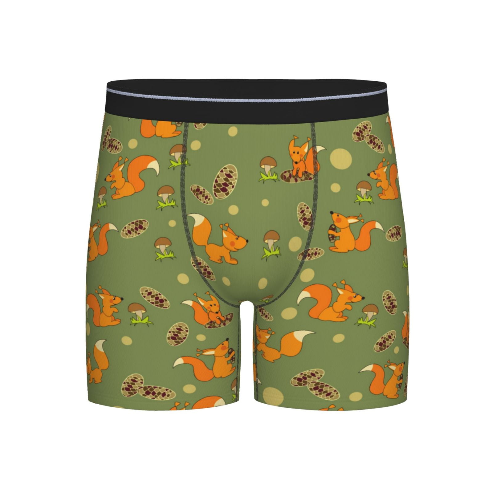 Sigee Squirrel And Nuts for Men's Boxer Briefs,Moisture Wicking and ...