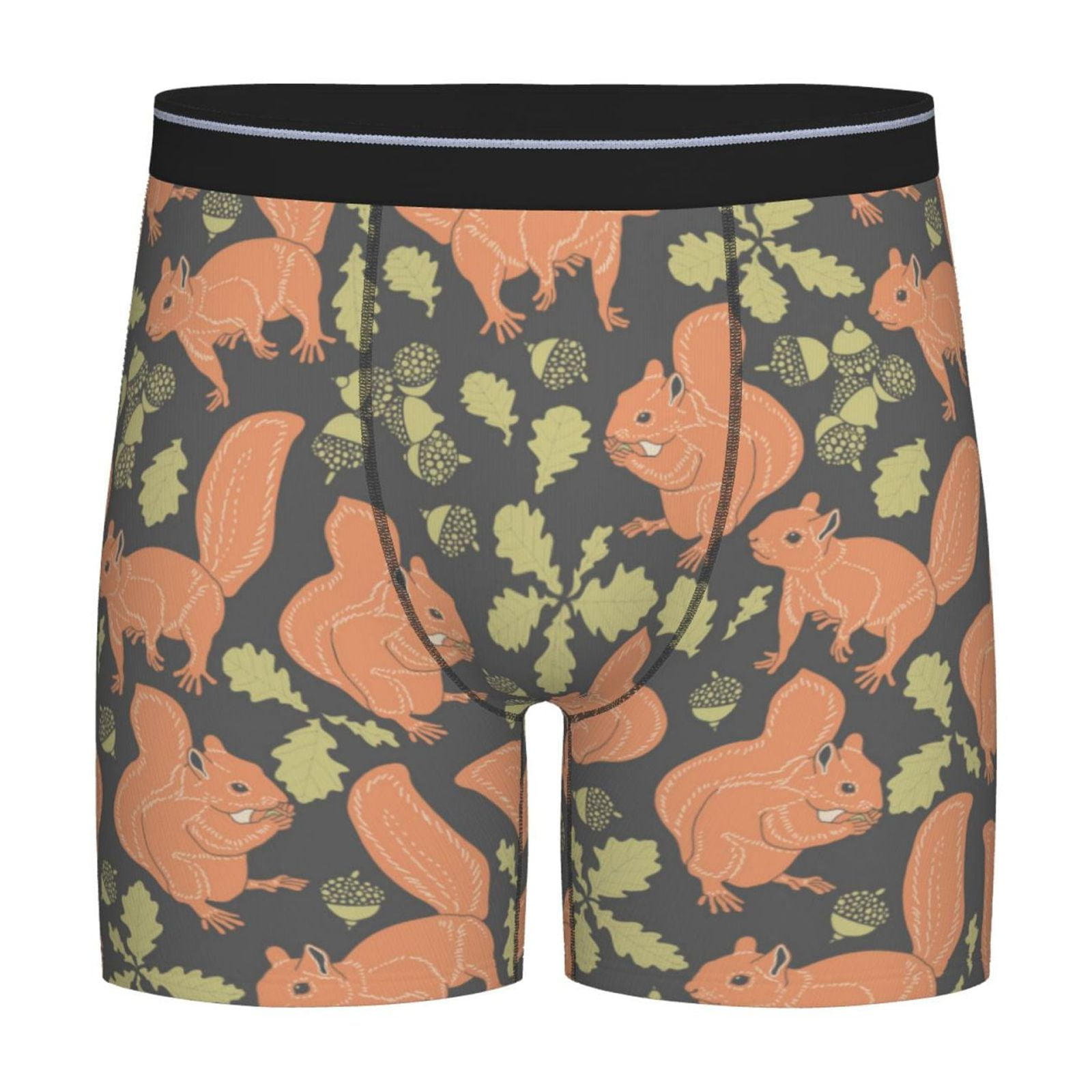 Sigee Squirrel And Nuts for Men's Boxer Briefs,Moisture Wicking and ...