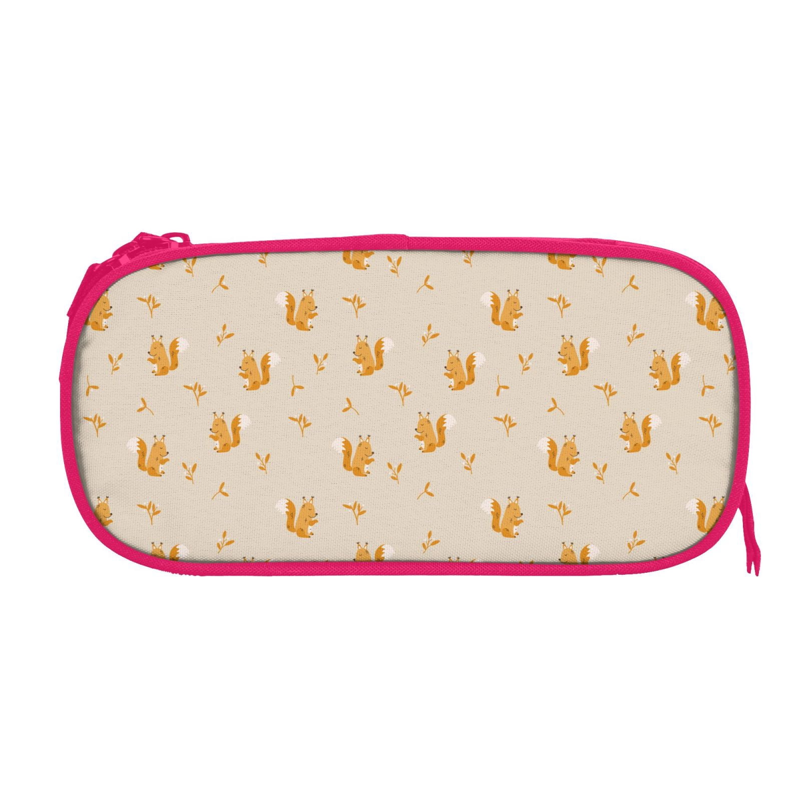 Sigee Squirrel Animal for Portable Pencil Pouch with Zipper for ...