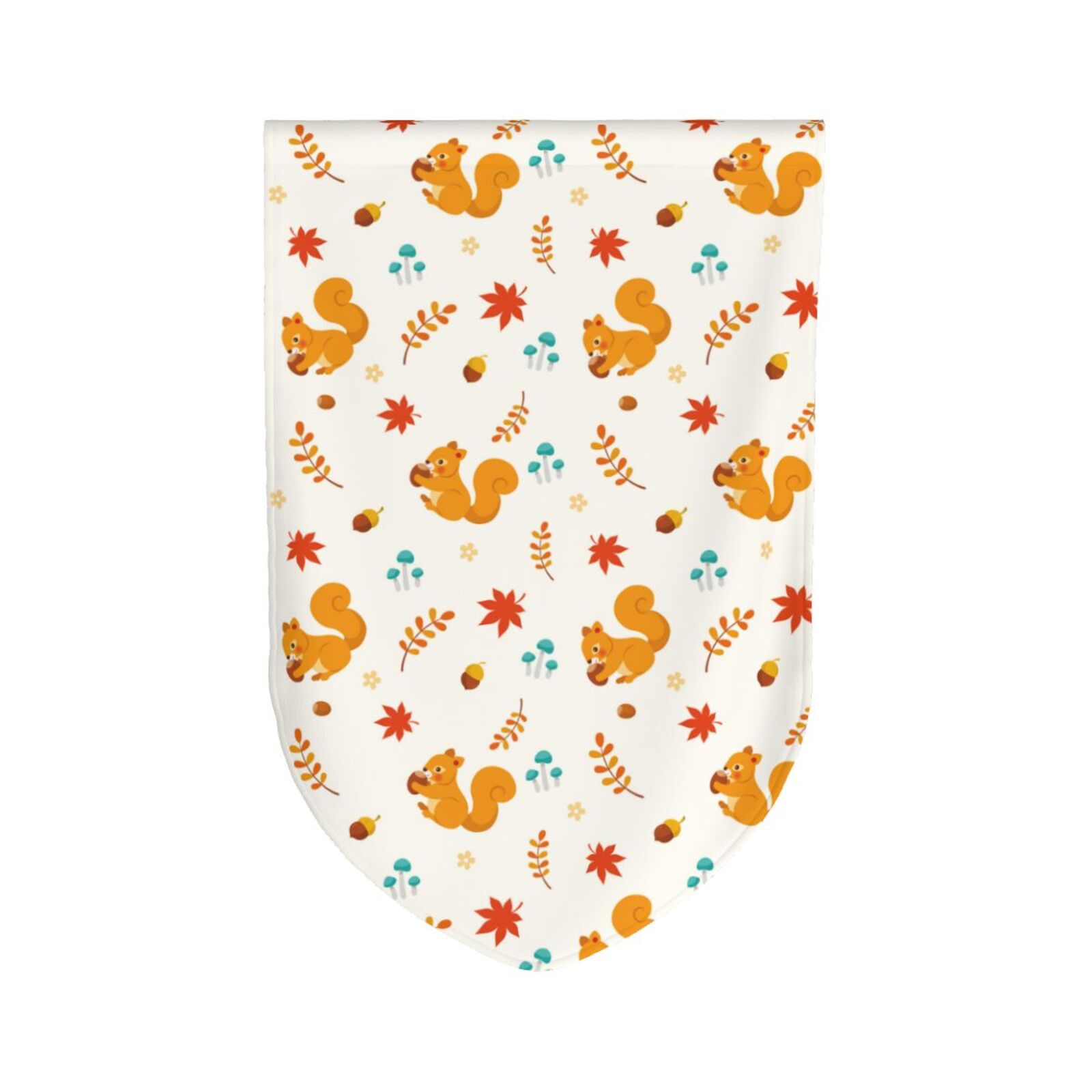 Sigee Squirrel Maple Leaves And Nuts Printed Flag12.5 * 18in Outdoor ...