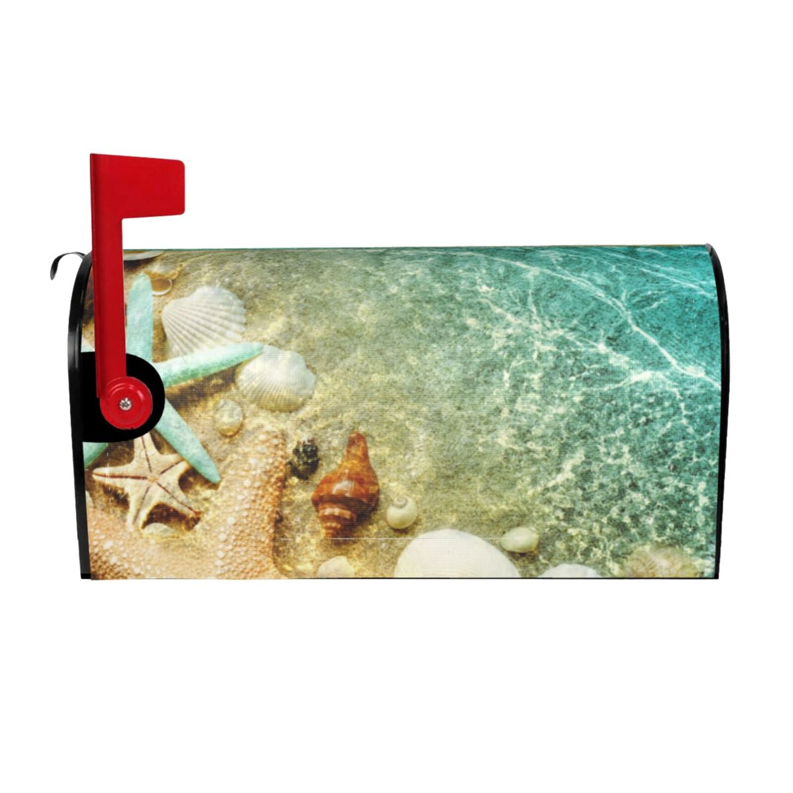 Sigee Starfish And Seashell for Mailbox Cover Magnetic Waterproof Post ...