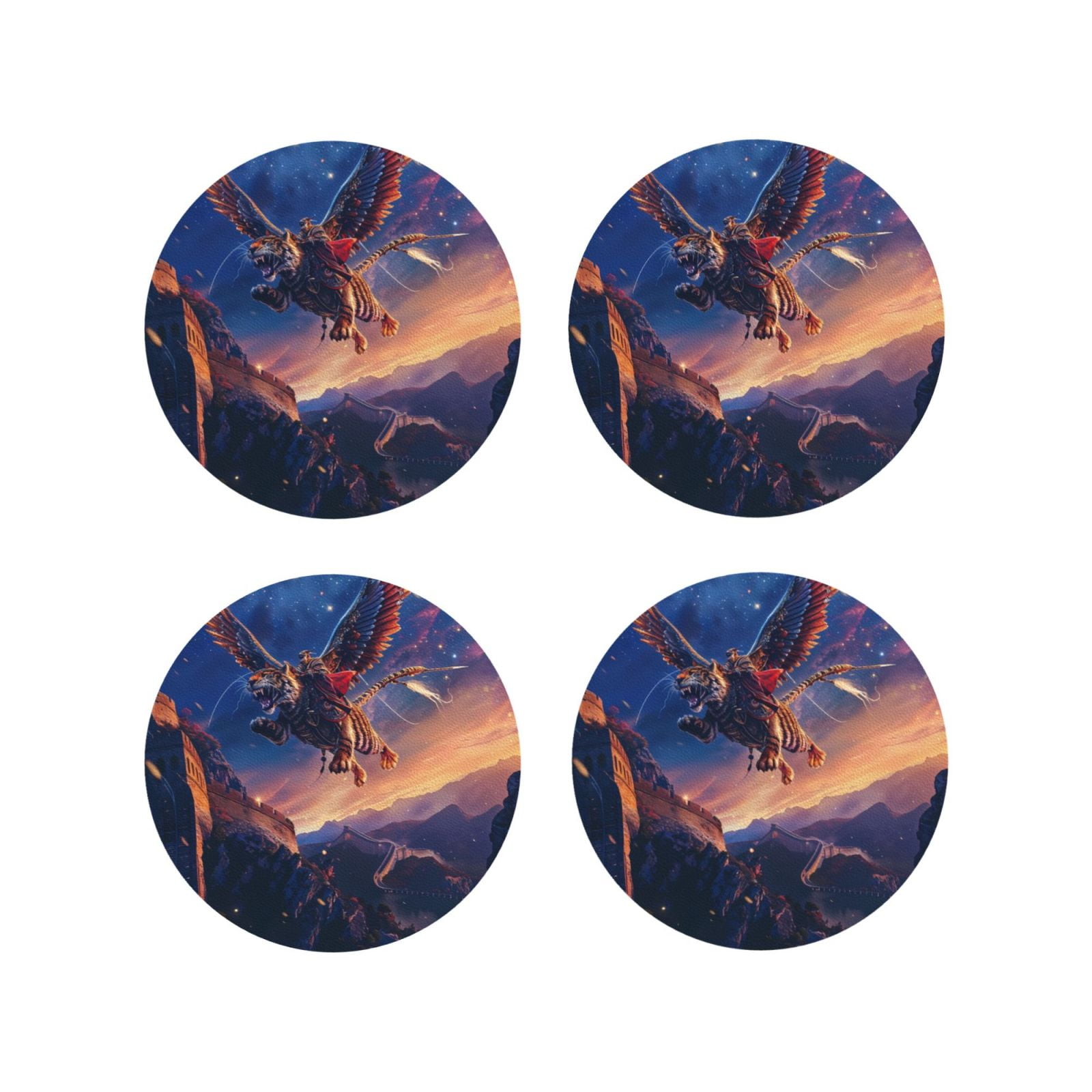 Sigee Starry Sky Flying Tiger for Water-Resistant, Heat-Resistant, Non ...