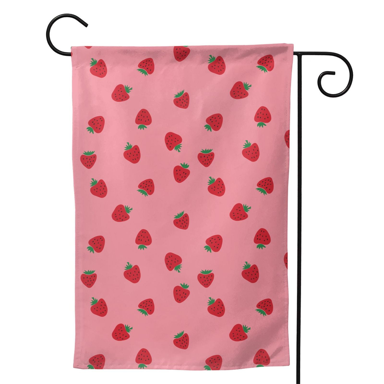 Sigee Strawberries for Live Happy Decorative Small Garden Flag,Double ...
