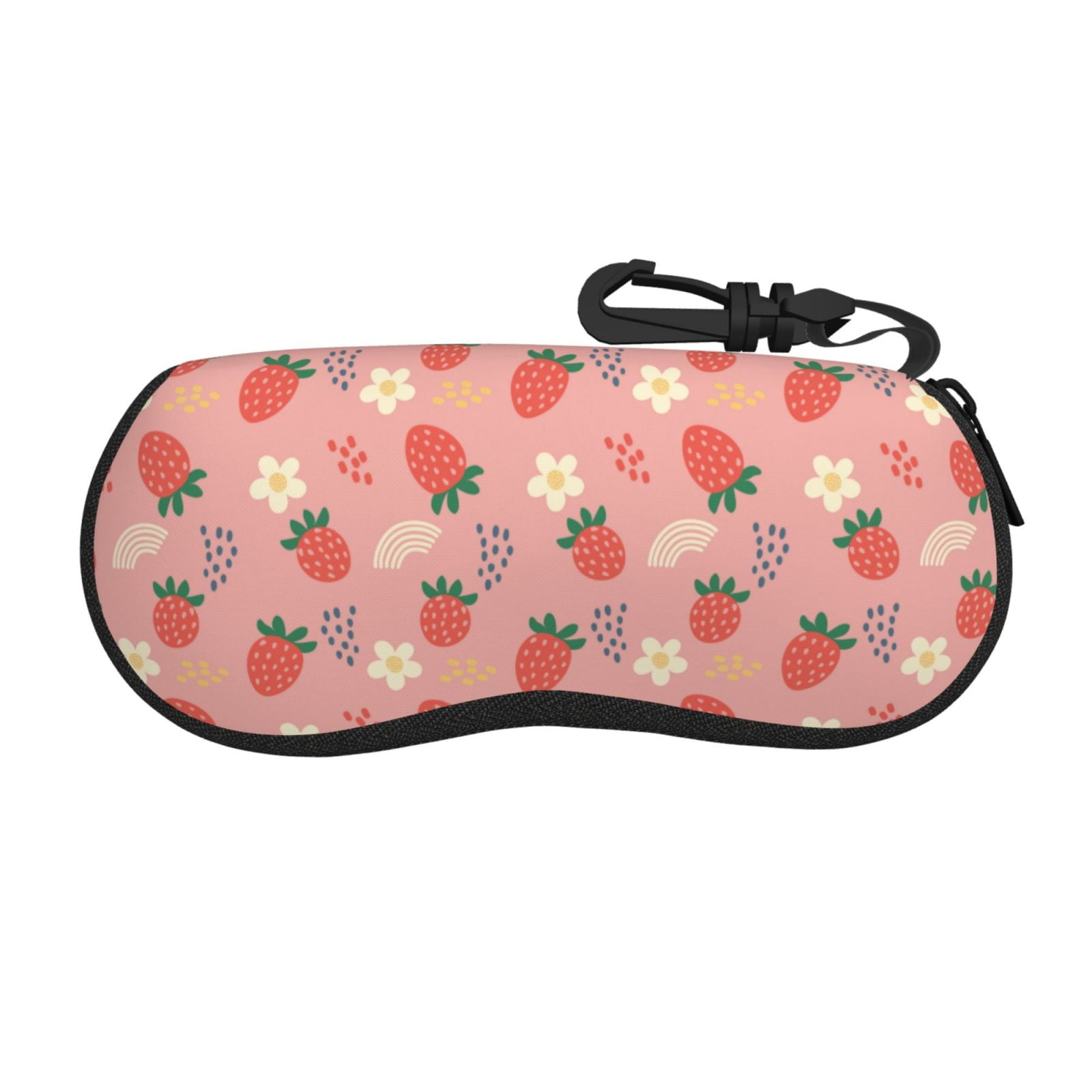 Sigee Strawberry Floral for Soft Eyeglass Cases for Women and Men ...