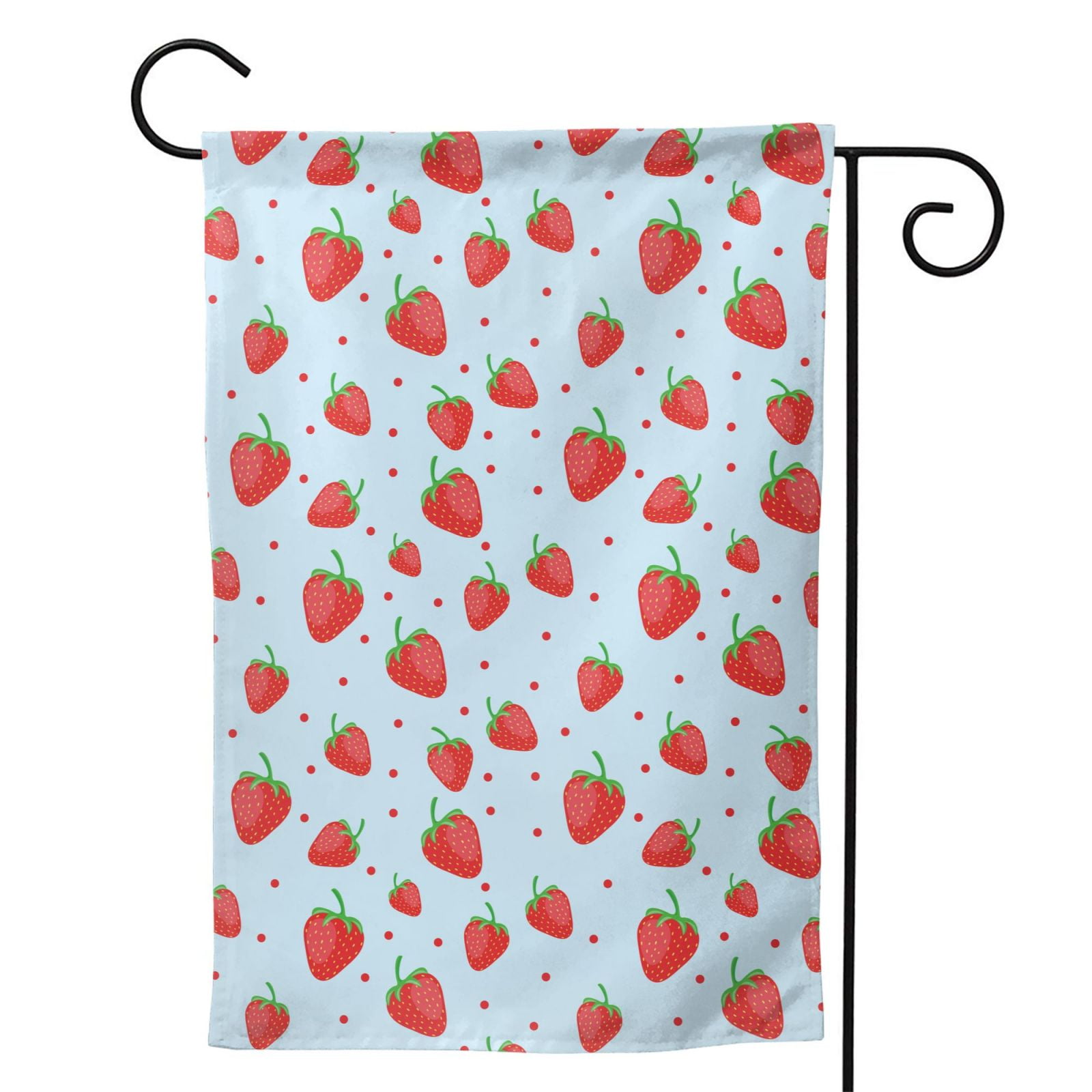Sigee Strawberry for Live Happy Decorative Small Garden Flag,Double ...