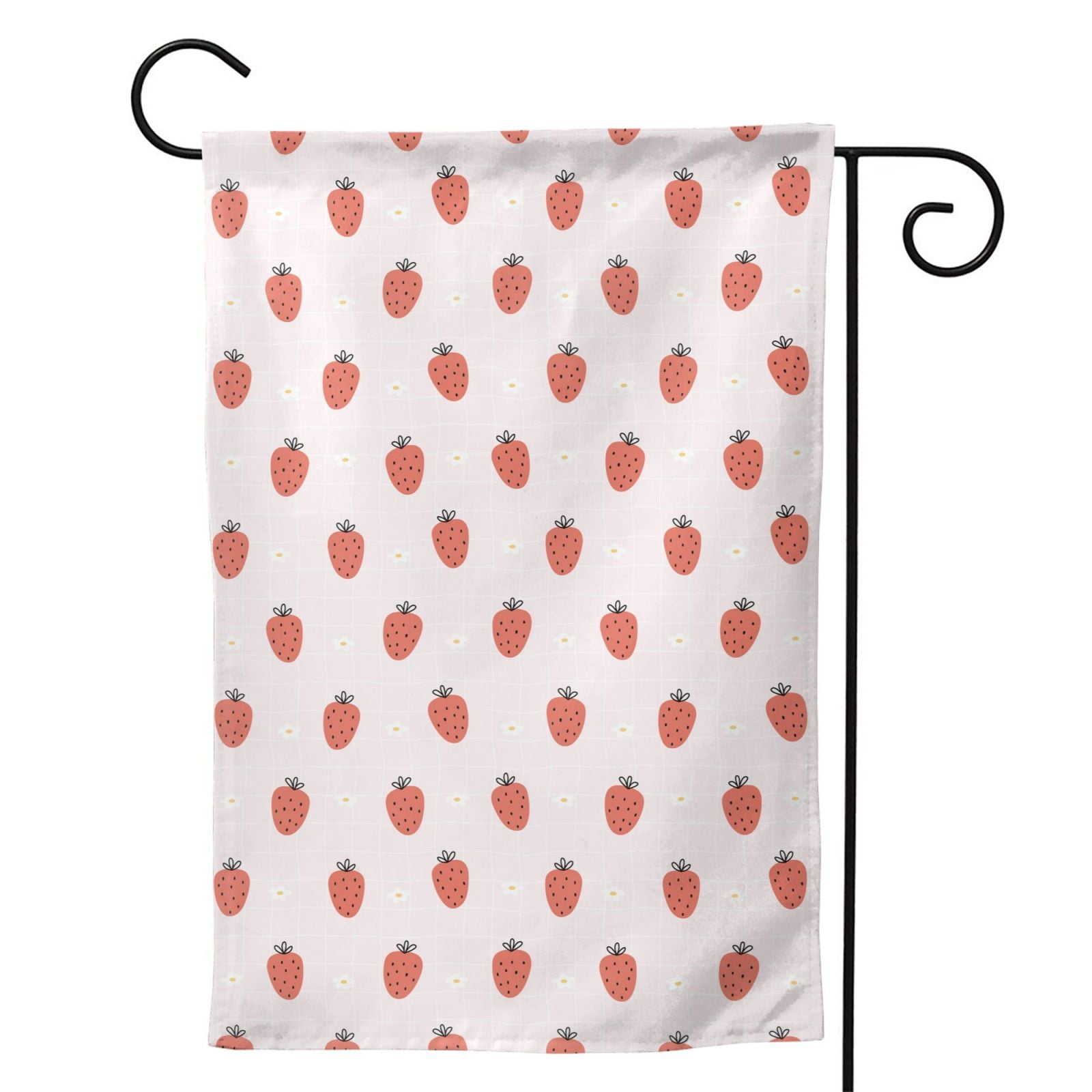 Sigee Strawberry for Live Happy Decorative Small Garden Flag,Double ...