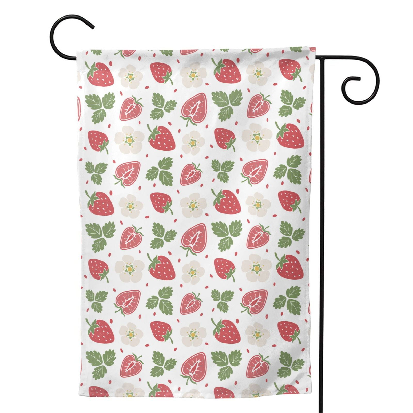 Sigee Strawberry for Live Happy Decorative Small Garden Flag,Double ...