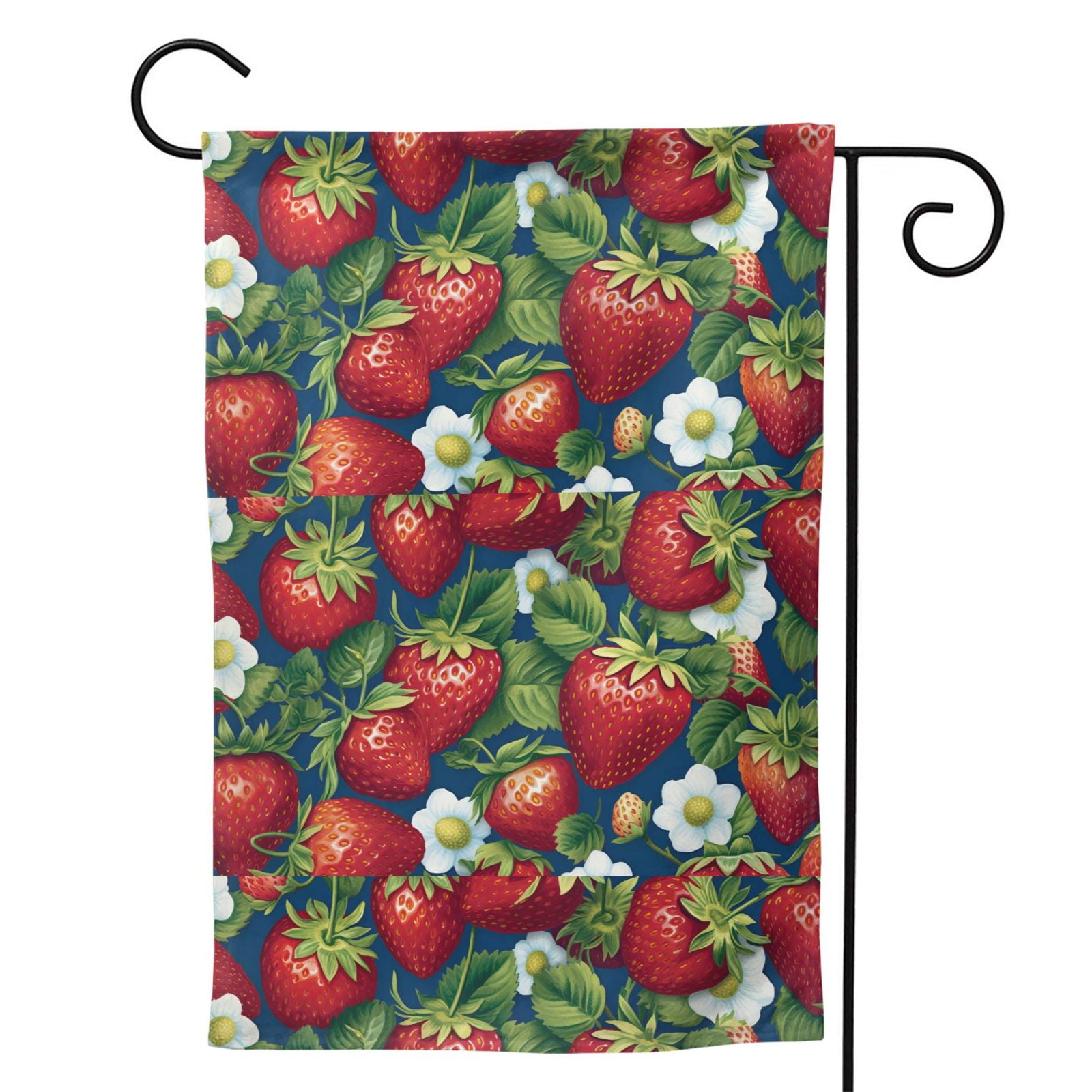 Sigee Strawberry2 for Live Happy Decorative Small Garden Flag,Double ...