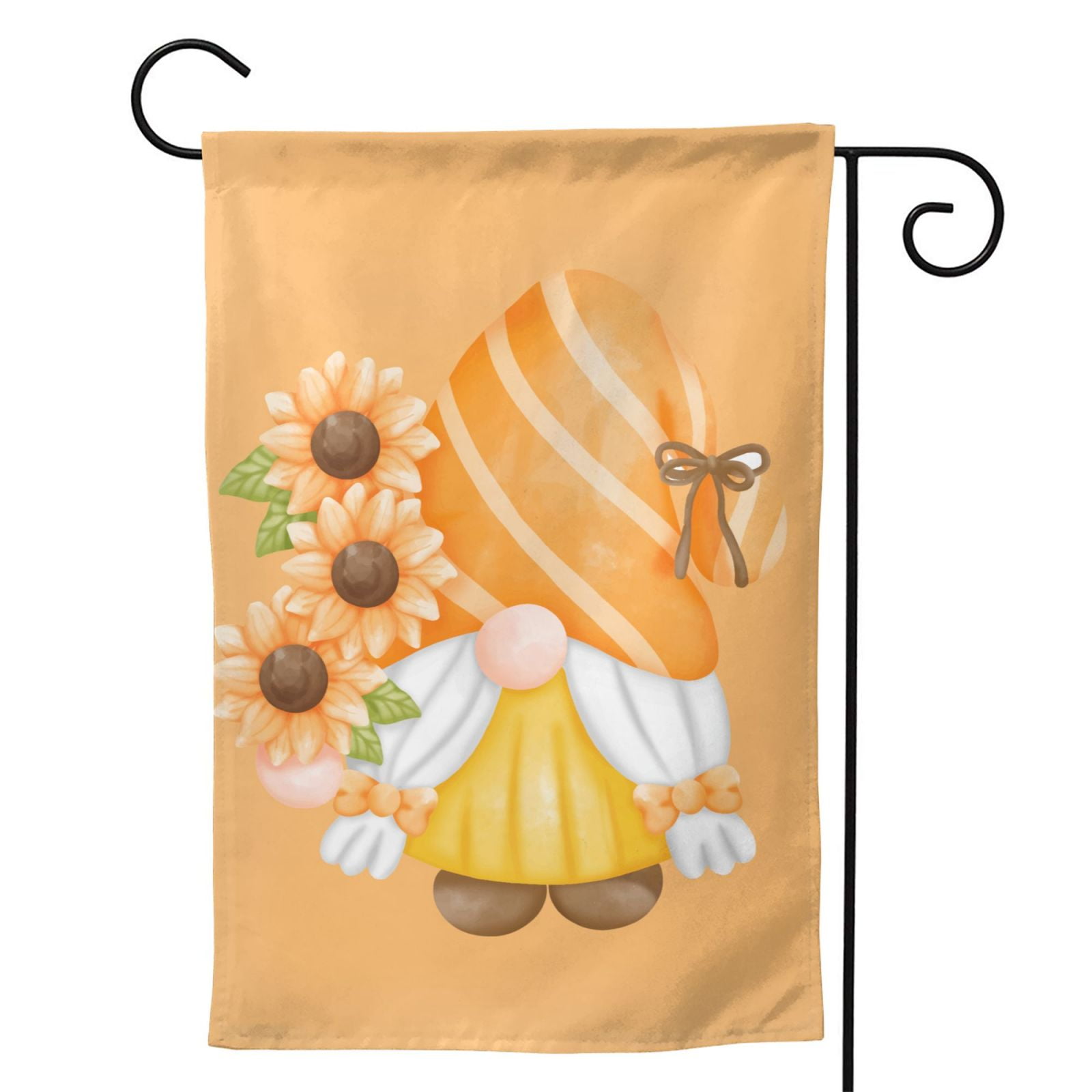 Sigee Sunflower Gnomes 2 for Live Happy Decorative Small Garden Flag ...