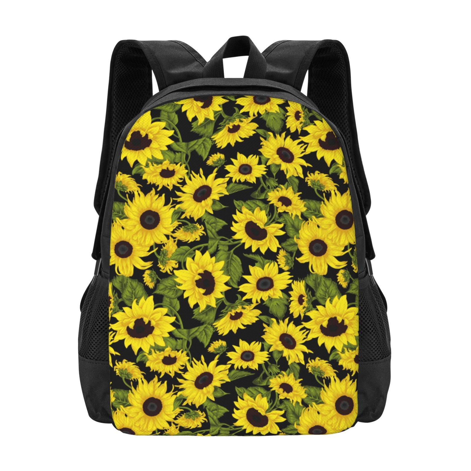 Sigee Sunflowers In Vintage for Simple large capacity backpack Travel ...