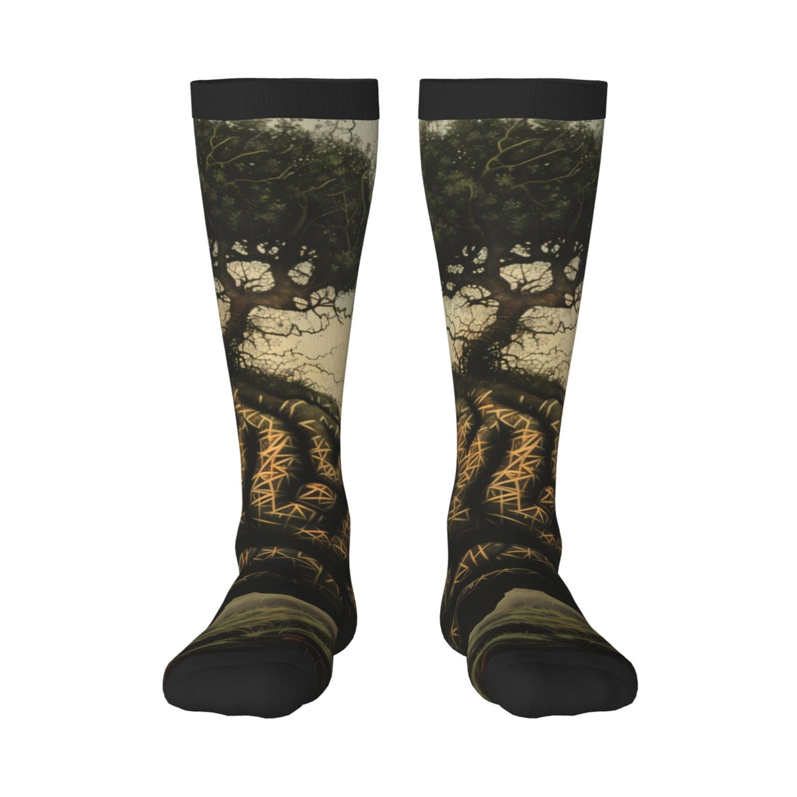 Sigee Surreal Brain Tree for Socks for Men Women Socks Stocking ...