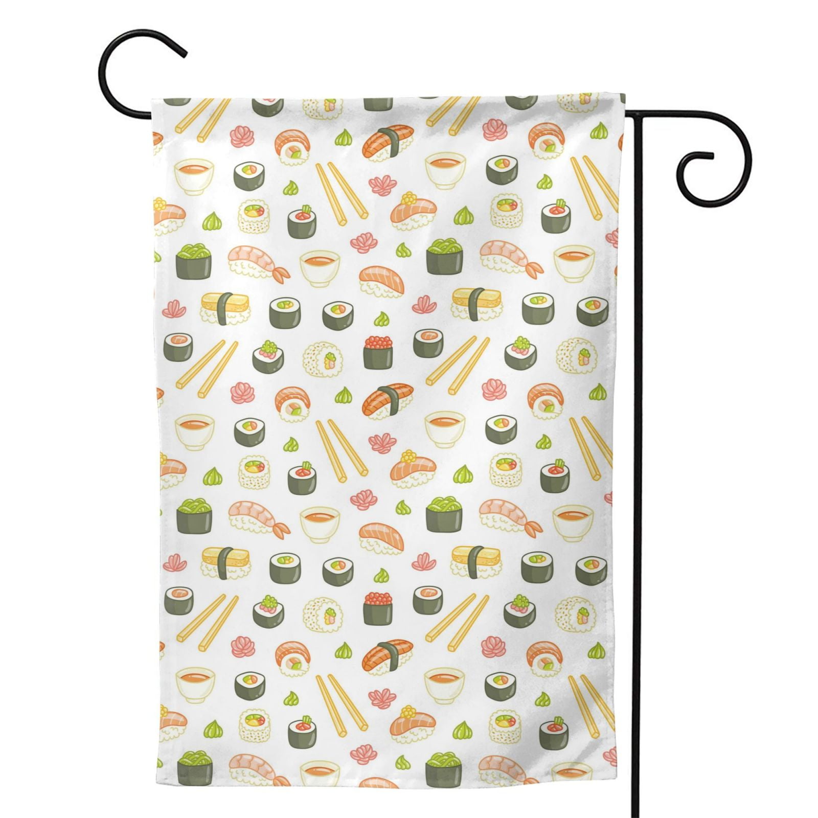 Sigee Sushi and Rolls for Live Happy Decorative Small Garden Flag ...