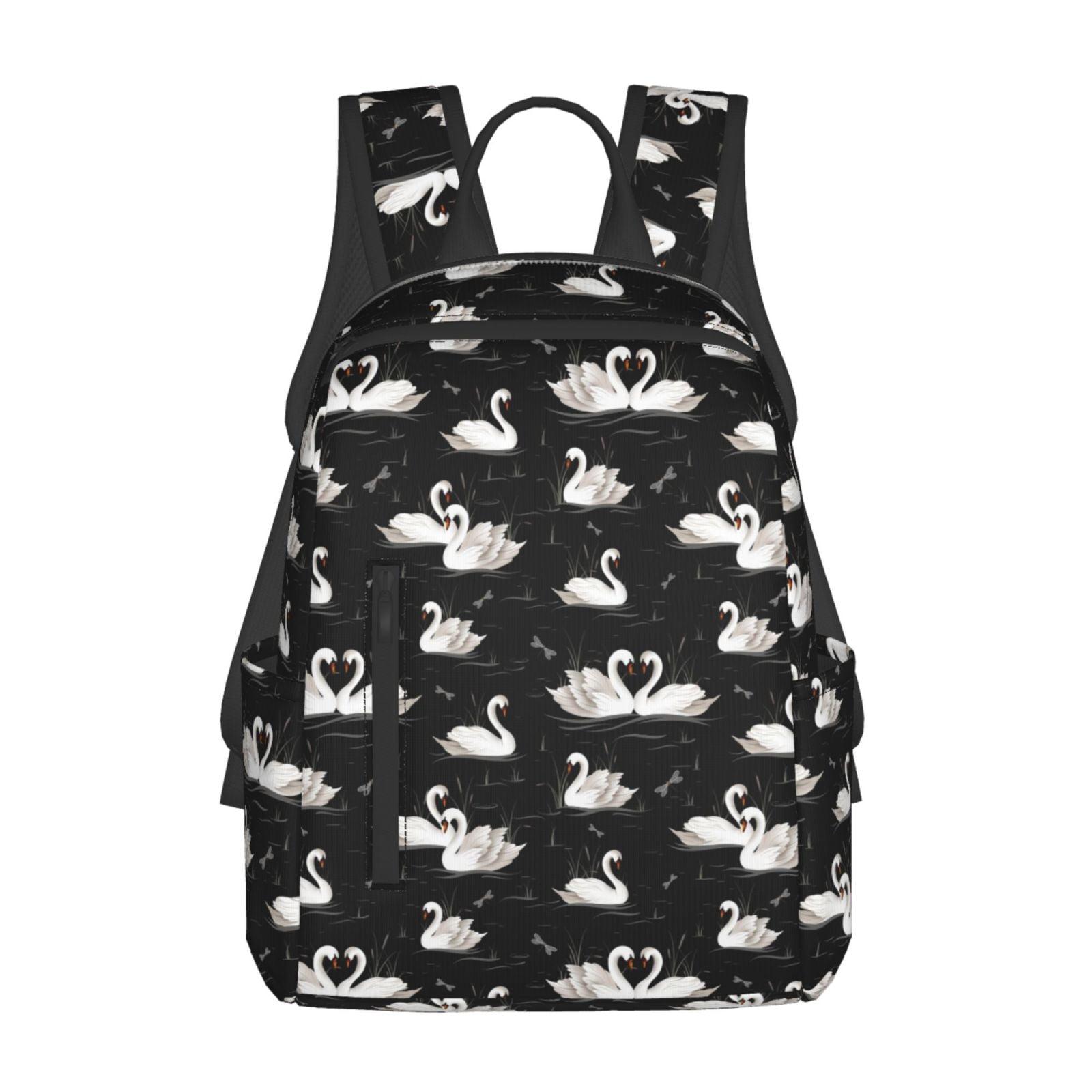 Sigee Swan And Dragonflies for Lightweight Backpack for Hiking, Camping ...