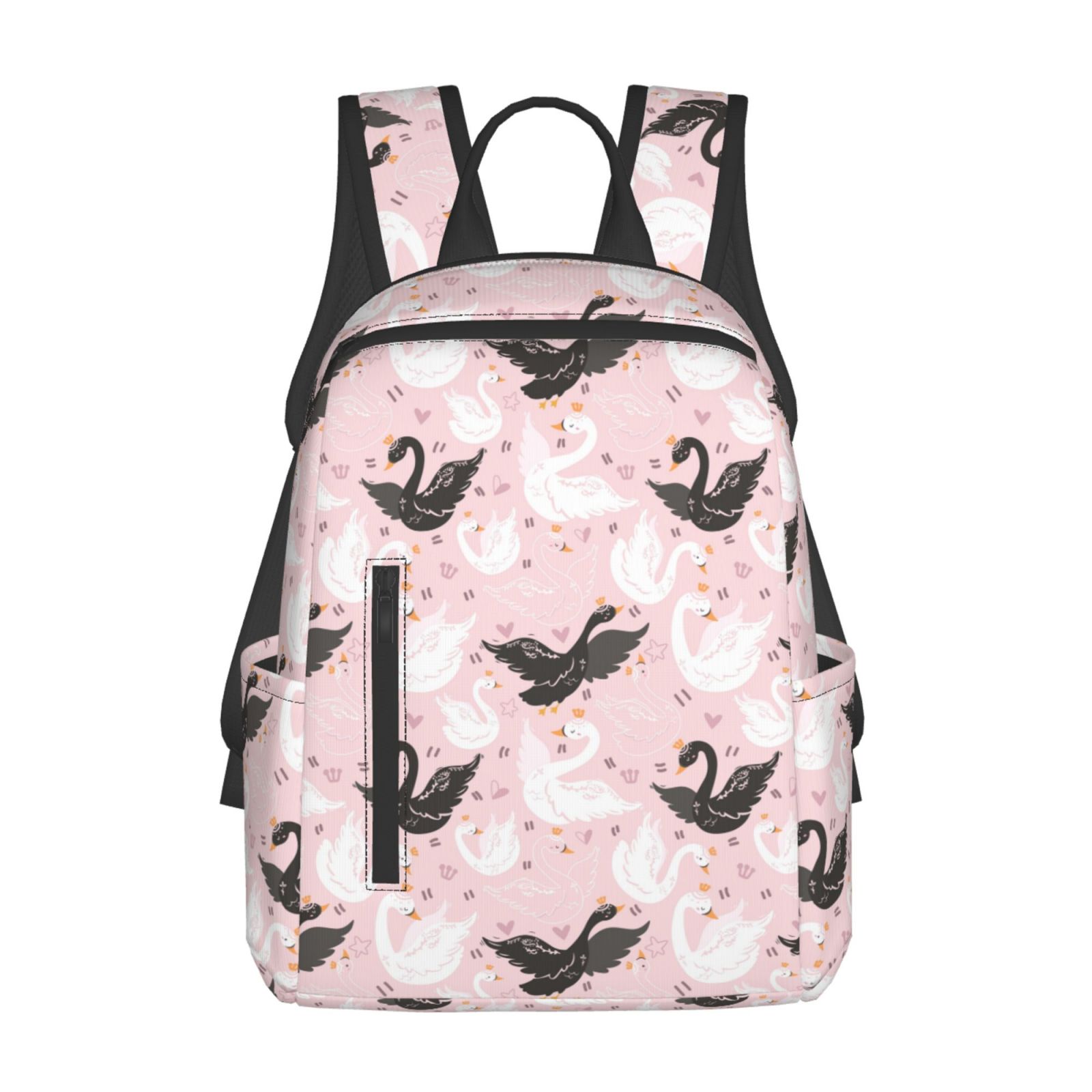 Sigee Swan And Flowers2 for Lightweight Backpack for Hiking, Camping ...
