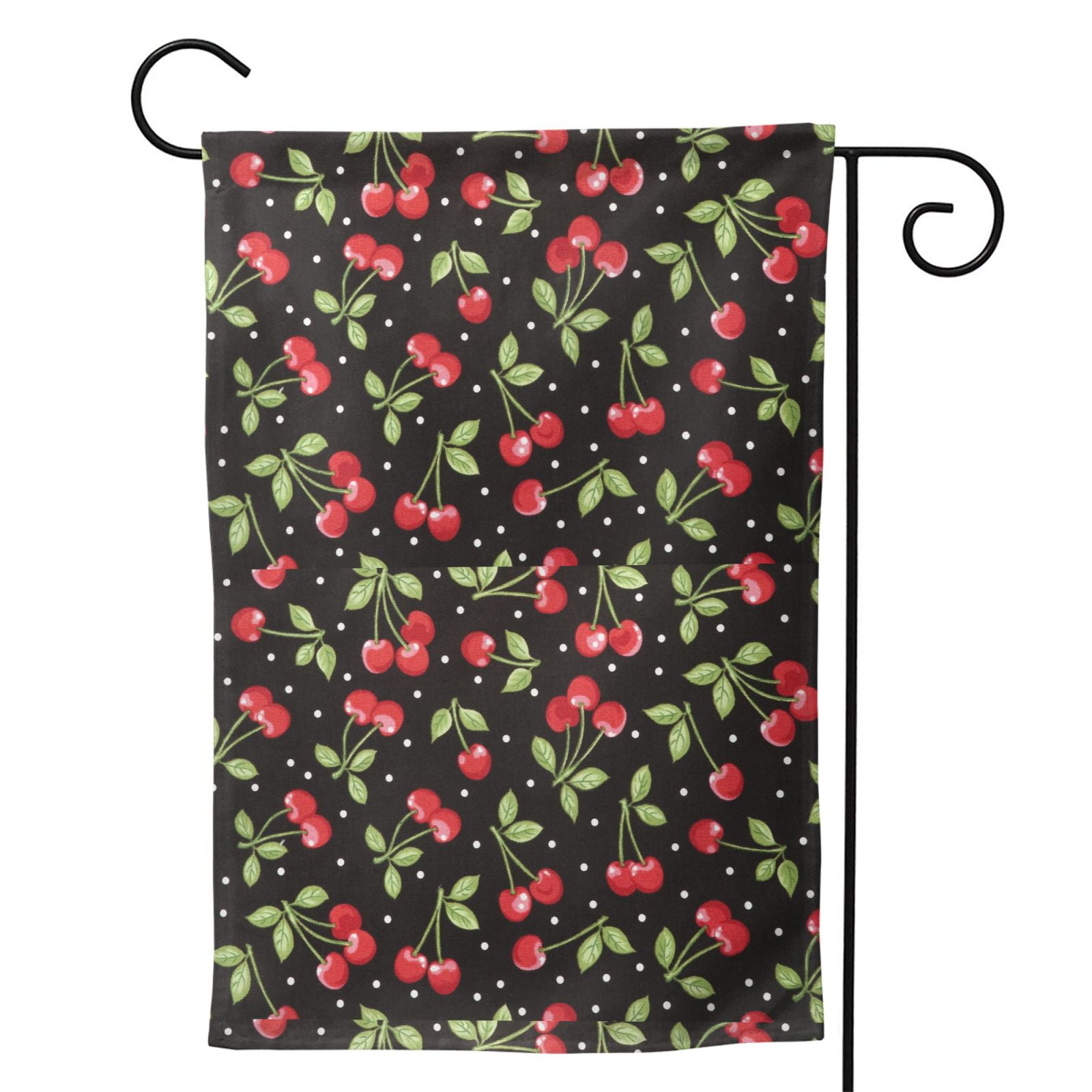 Sigee Sweet Red Cherry for Live Happy Decorative Small Garden Flag ...