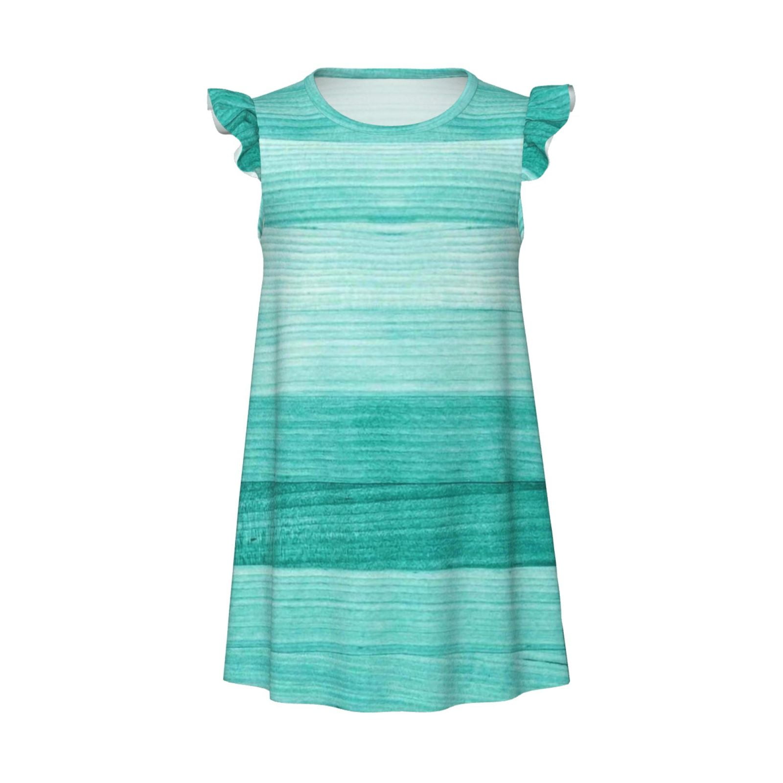Sigee Teal Turquoise for Girls Sleepwear Nightie,Night Sleep Dress ...