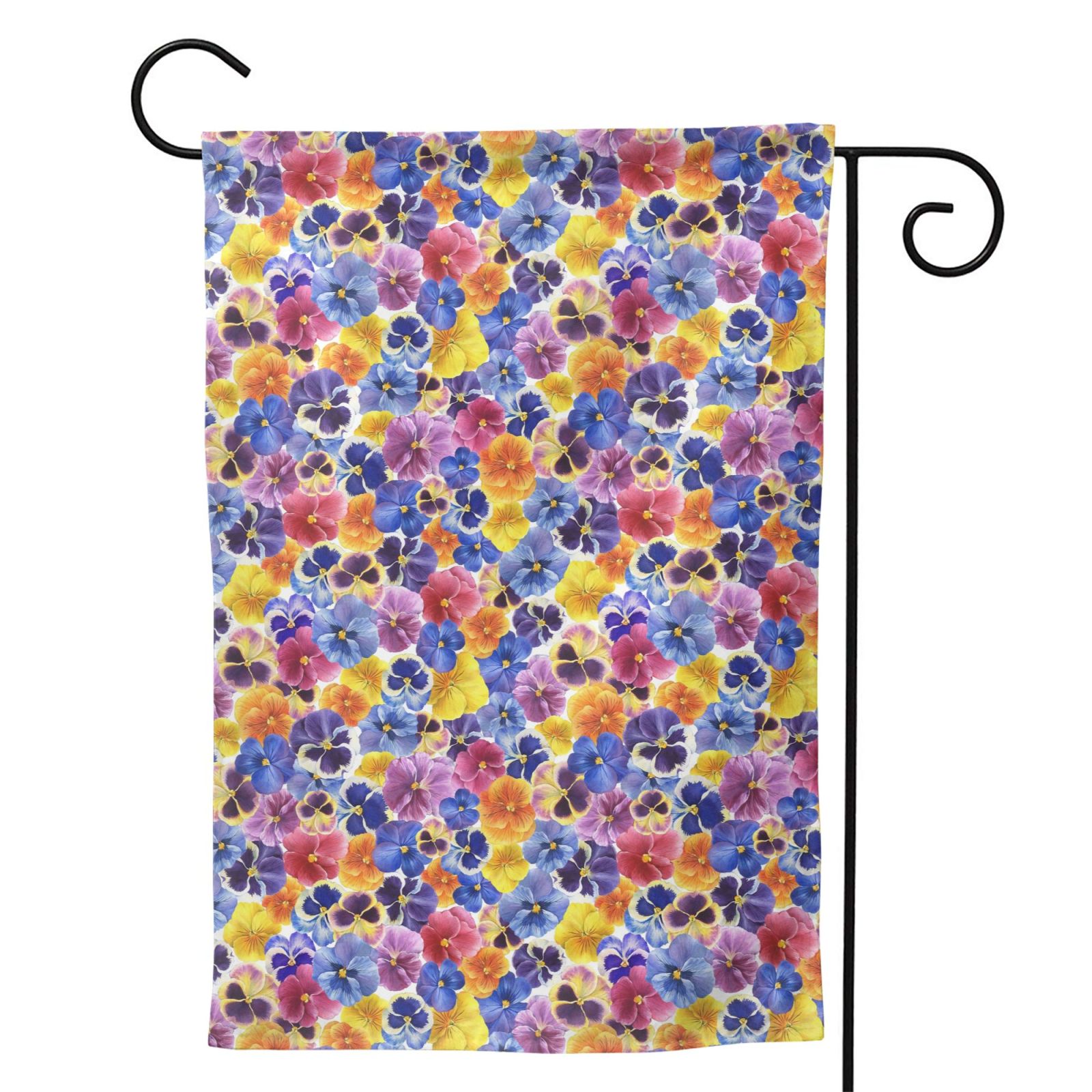 Sigee The Garden Tricolor Pansy Flower for Live Happy Decorative Small ...