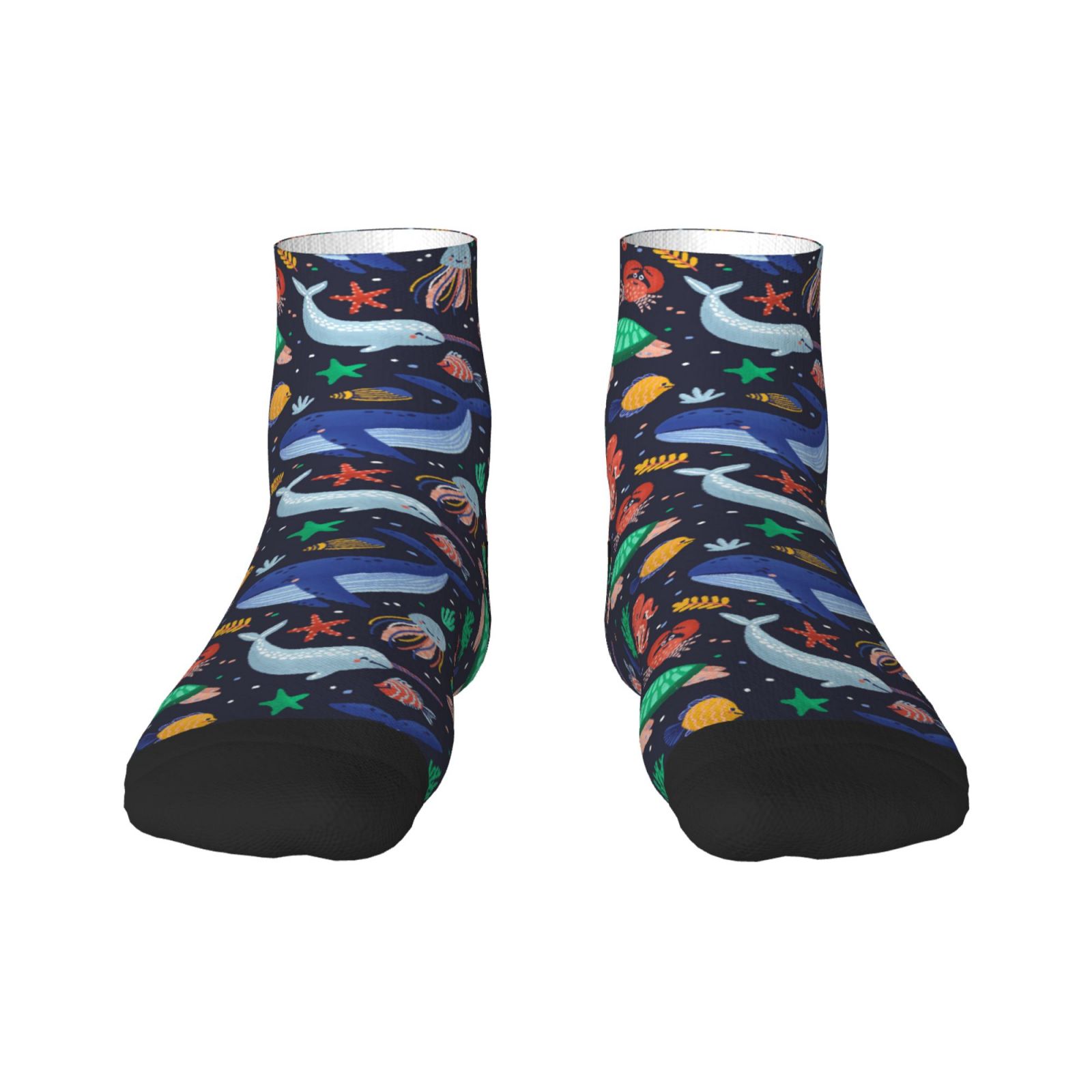 Sigee The Underwater World for Crew Soft Moisture-wicking Socks ...