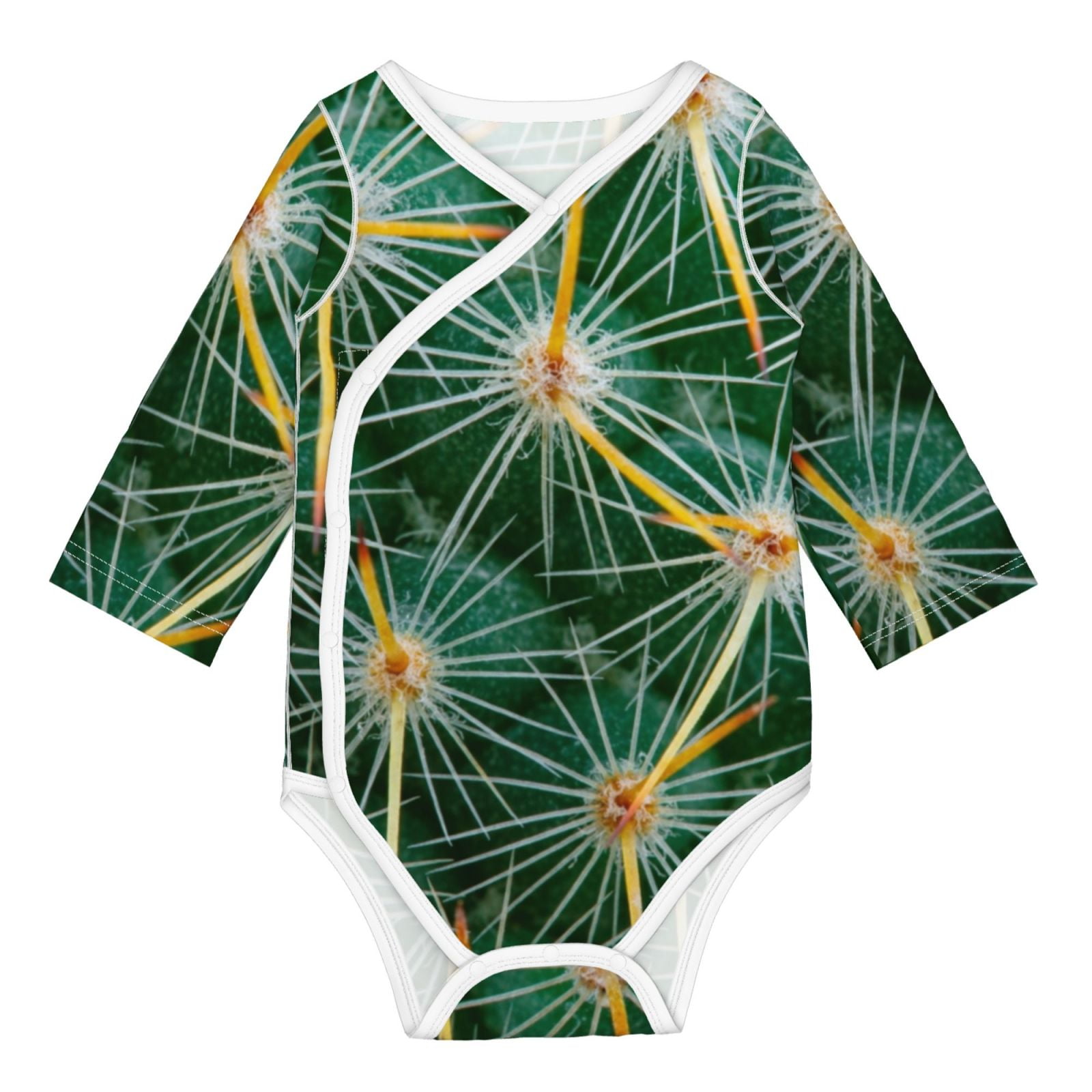 Sigee Thorns Of Macro Cactus for Baby Unisex Baby Cotton Long-Sleeve ...