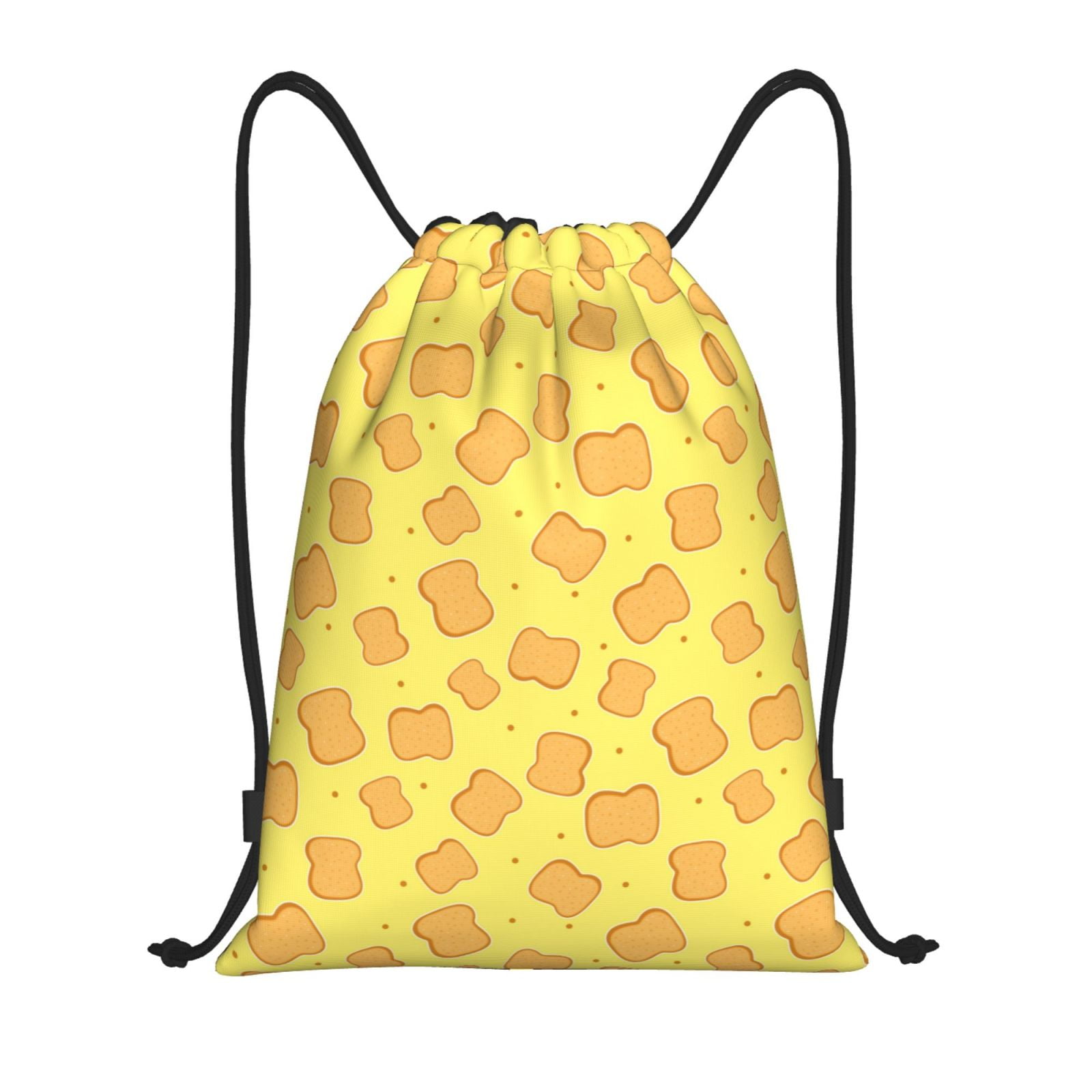 Sigee Toast for Drawstring Bag String Backpack for Sports, Gym ...