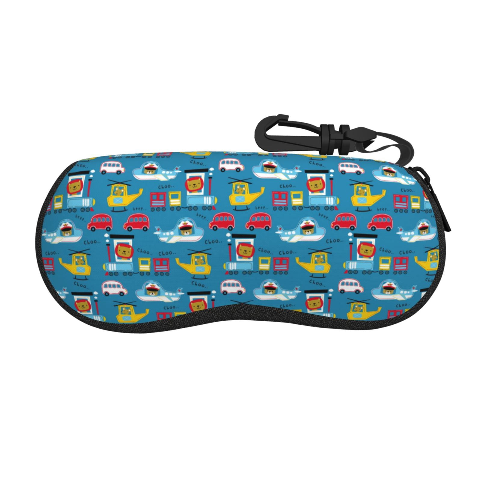 Sigee Transportations With Animals for Soft Eyeglass Cases for Women ...