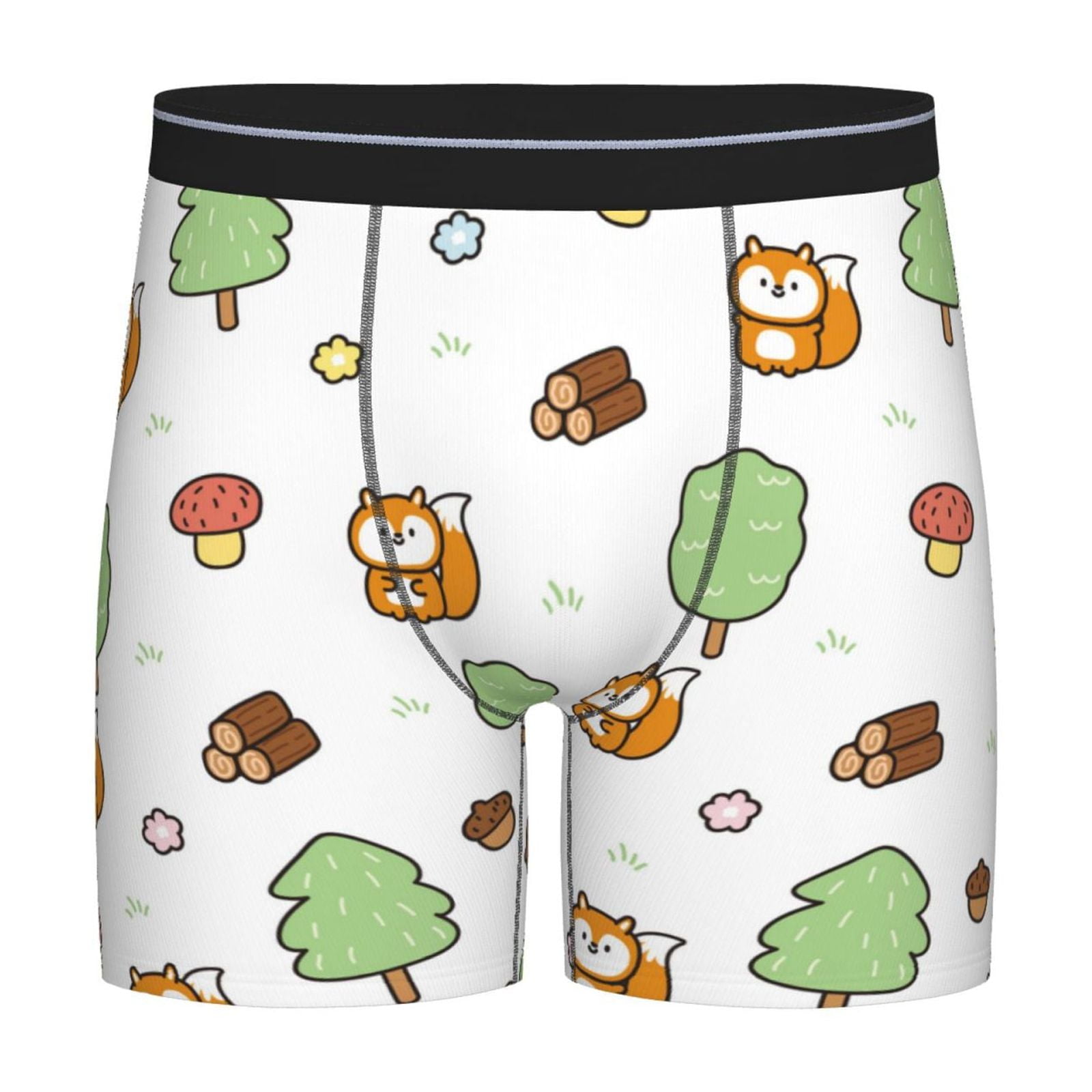 Sigee Tree Squirrel for Men's Boxer Briefs,Moisture Wicking and ...