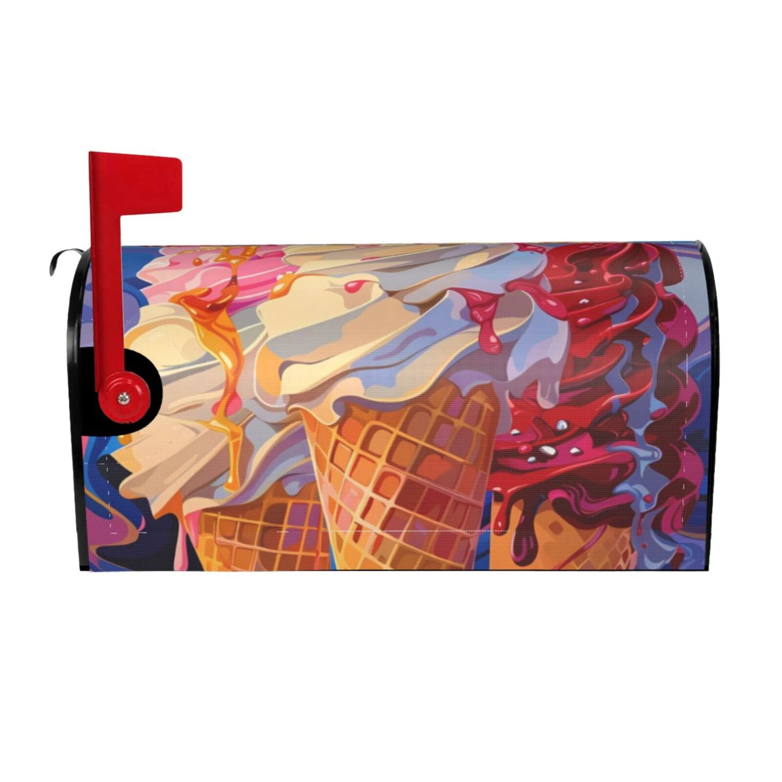 Sigee Trio Of Dripping Cones for Mailbox Cover Magnetic Waterproof Post ...