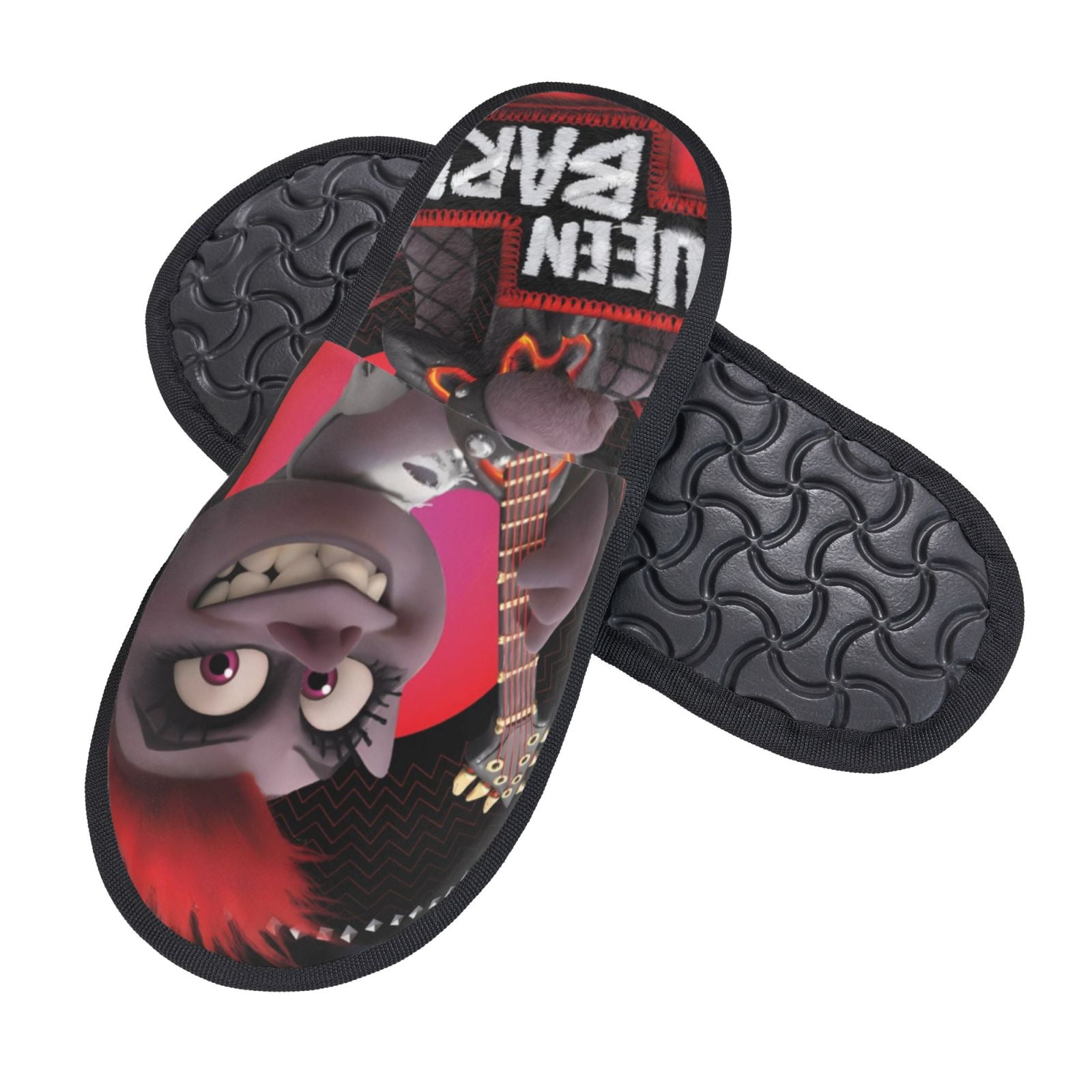 Sigee Trolls Band Together (18) for Cozy Furry Slippers Super Soft ...