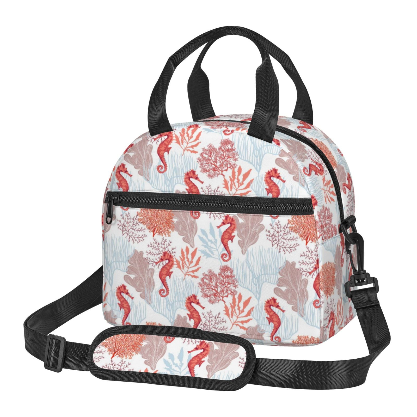 Sigee Tropical Corals Seahorse for Reusable Lunch Box for Men/Women for ...