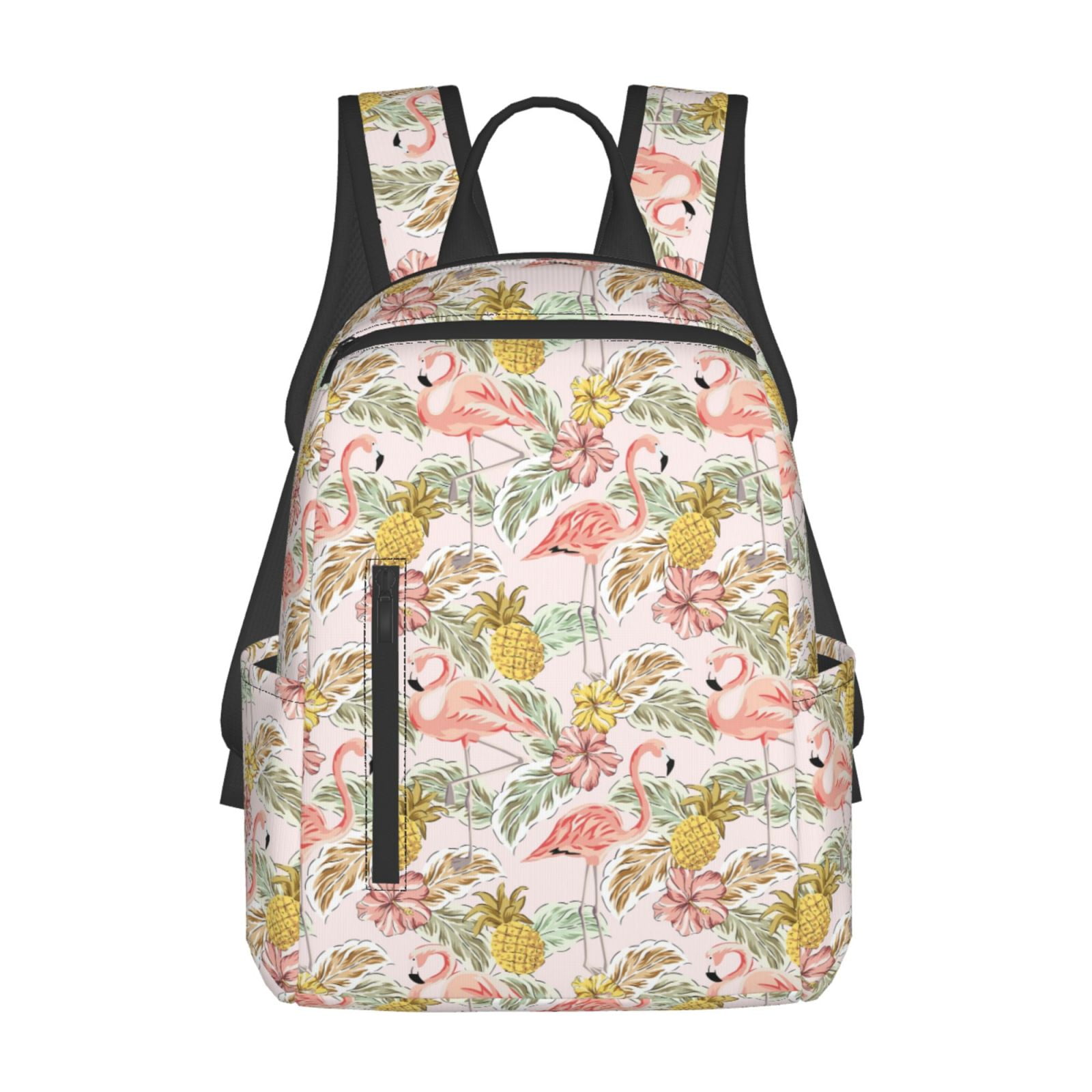 Sigee Tropical Flamingo Pineapple for Lightweight Backpack for Hiking ...