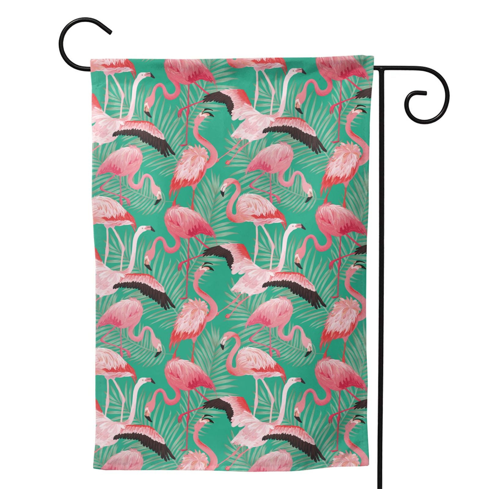 Sigee Tropical Flamingo for Live Happy Decorative Small Garden Flag ...