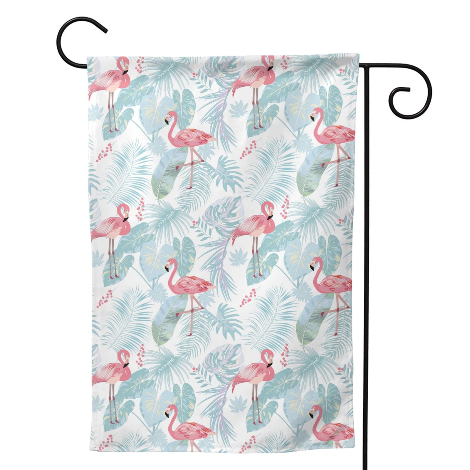 Sigee Tropical Flamingo for Live Happy Decorative Small Garden Flag ...