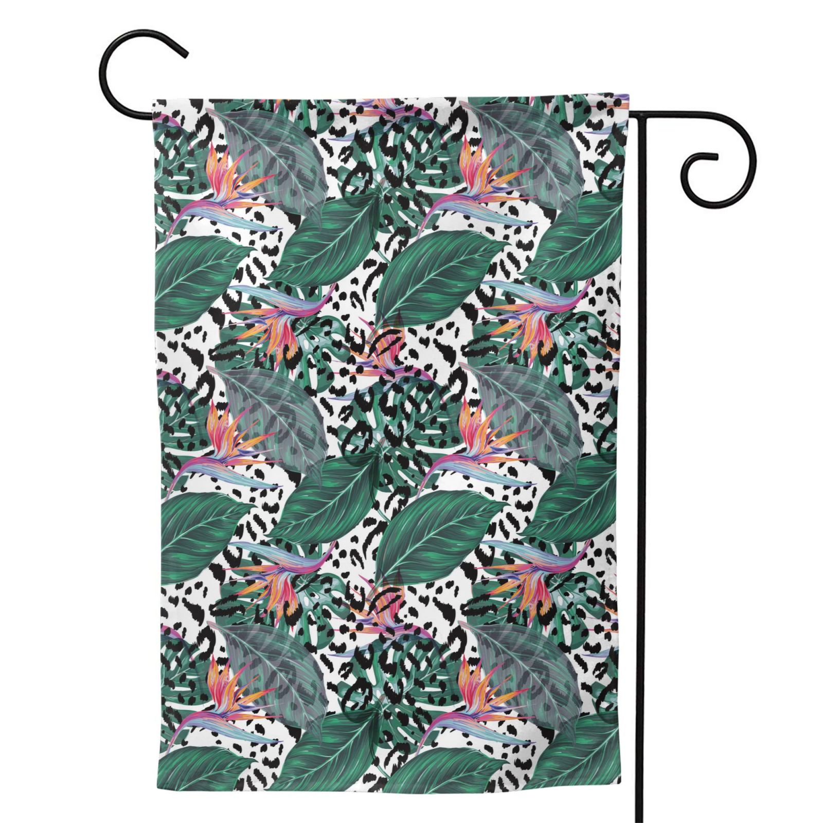 Sigee Tropical Leaves for Live Happy Decorative Small Garden Flag ...