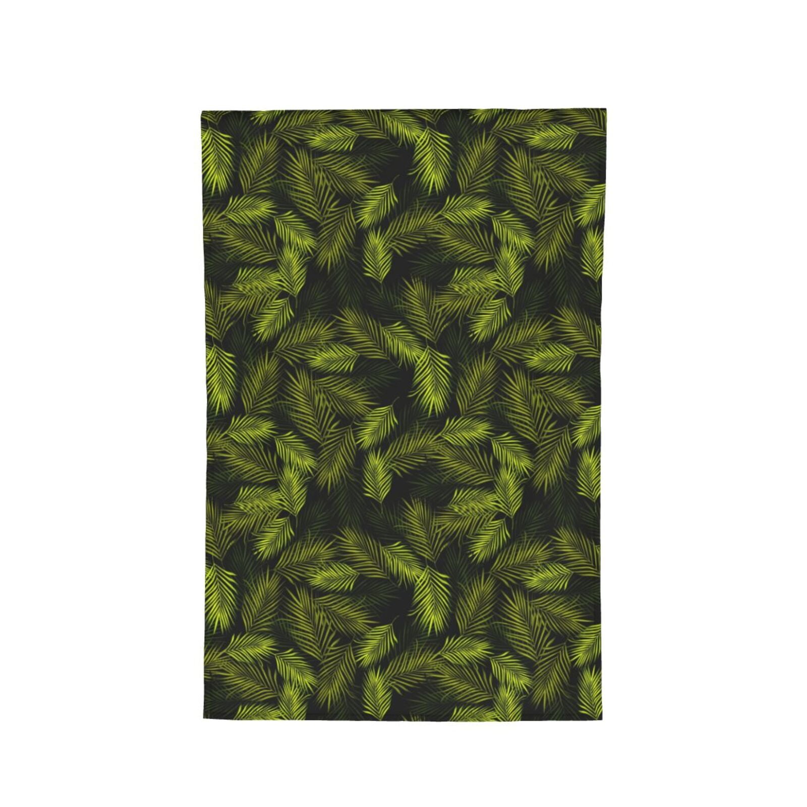 Sigee Tropical Palm Leaves Fern Leaf Printed Flag12.5 * 18in Outdoor ...