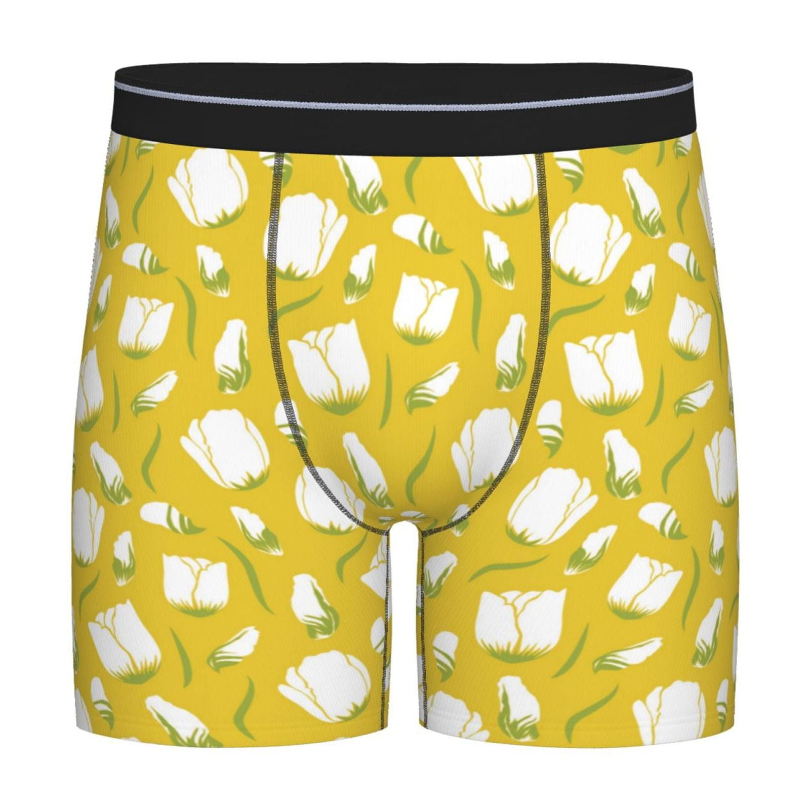 Sigee Tulips Flowers for Men's Boxer Briefs,Moisture Wicking and ...