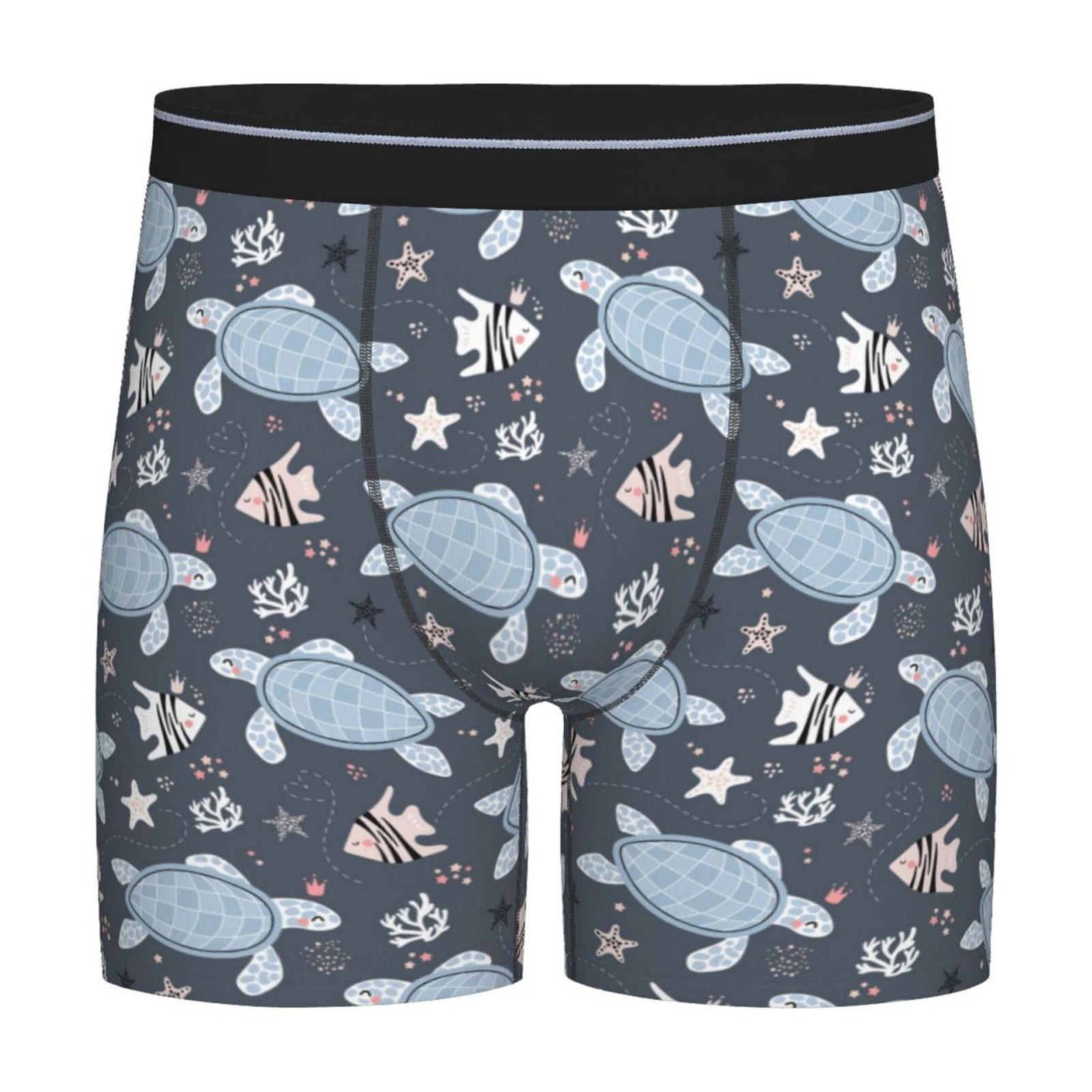 Sigee Turtle for Men's Boxer Briefs,Moisture Wicking and Breathable ...