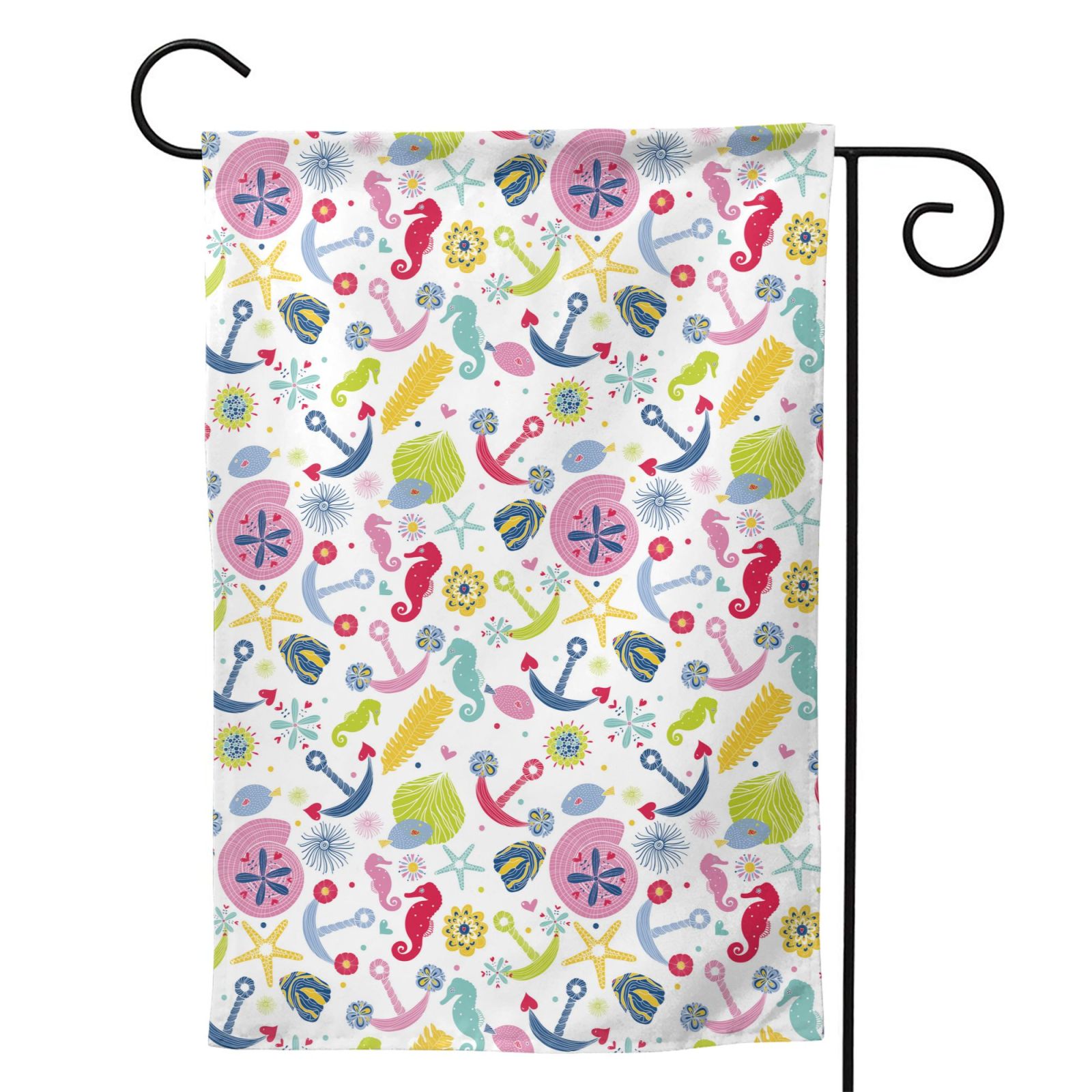 Sigee Undersea Seahorse for Live Happy Decorative Small Garden Flag ...