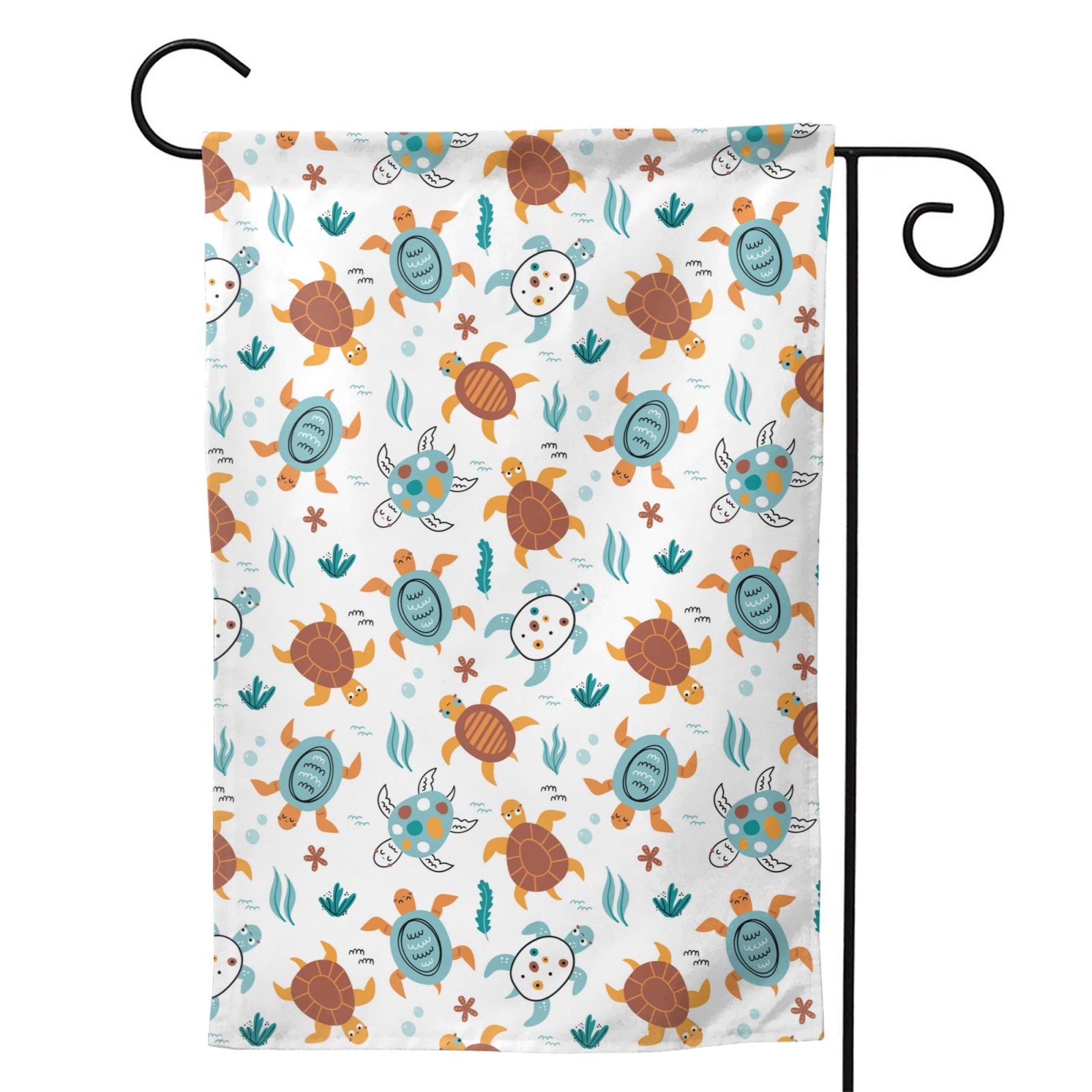 Sigee Various Turtle for Live Happy Decorative Small Garden Flag,Double ...