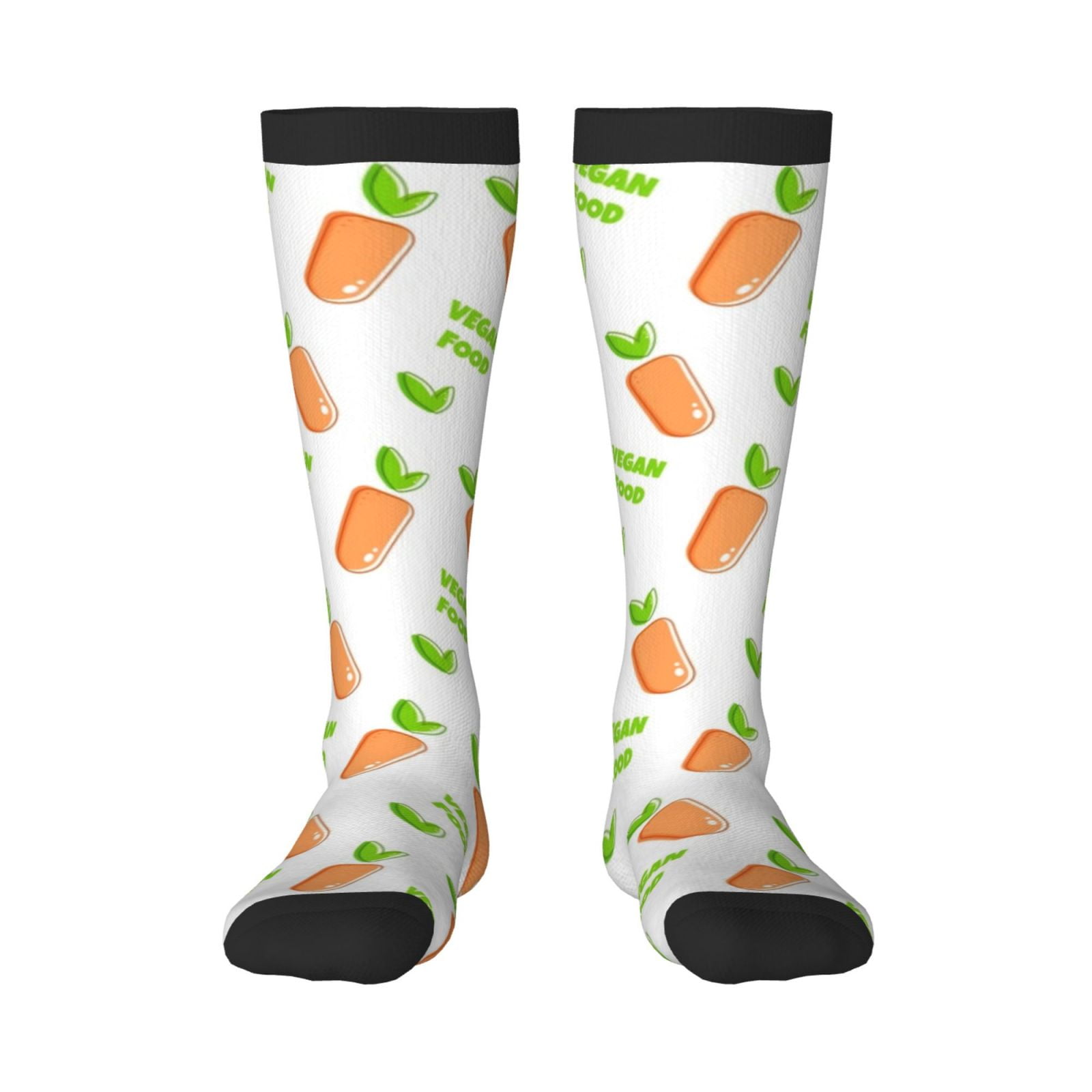 Sigee Vegan Fruit Carrot for Socks for Men Women Socks Stocking ...