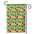 Sigee Vegetable for Live Happy Decorative Small Garden Flag,Double ...