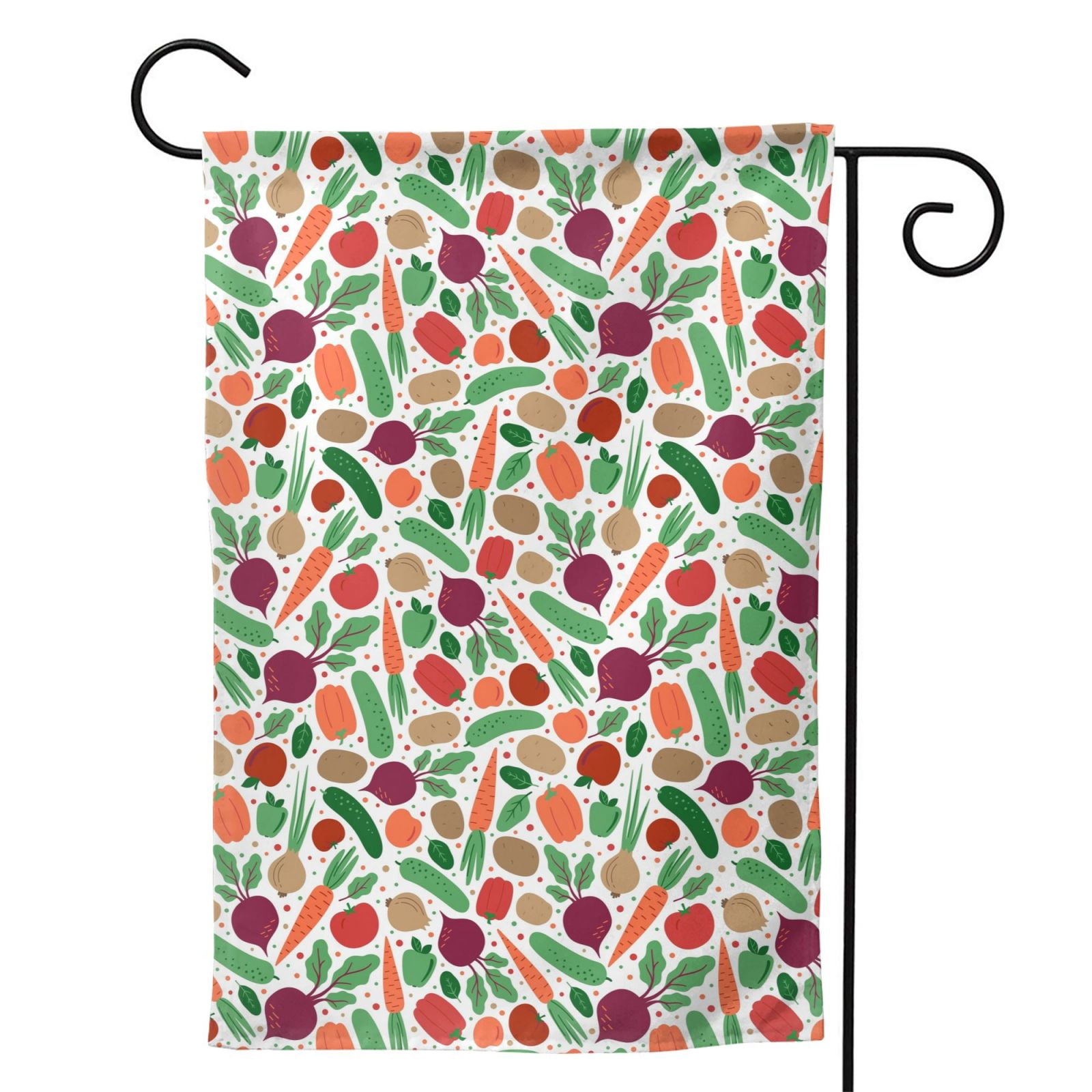 Sigee Vegetables for Live Happy Decorative Small Garden Flag,Double ...