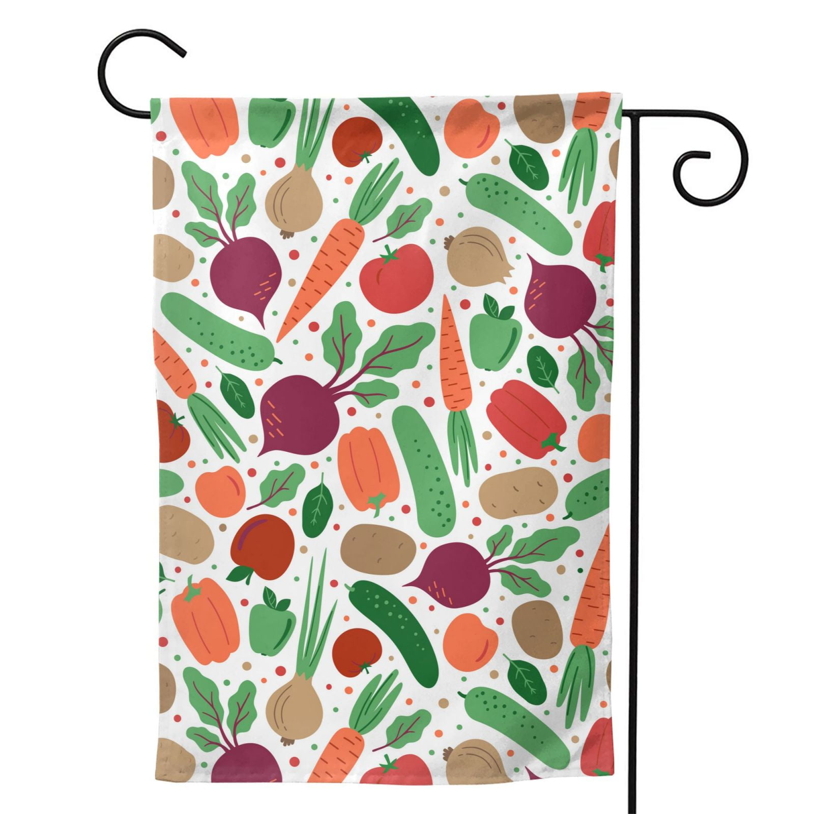 Sigee Vegetables for Live Happy Decorative Small Garden Flag,Double ...