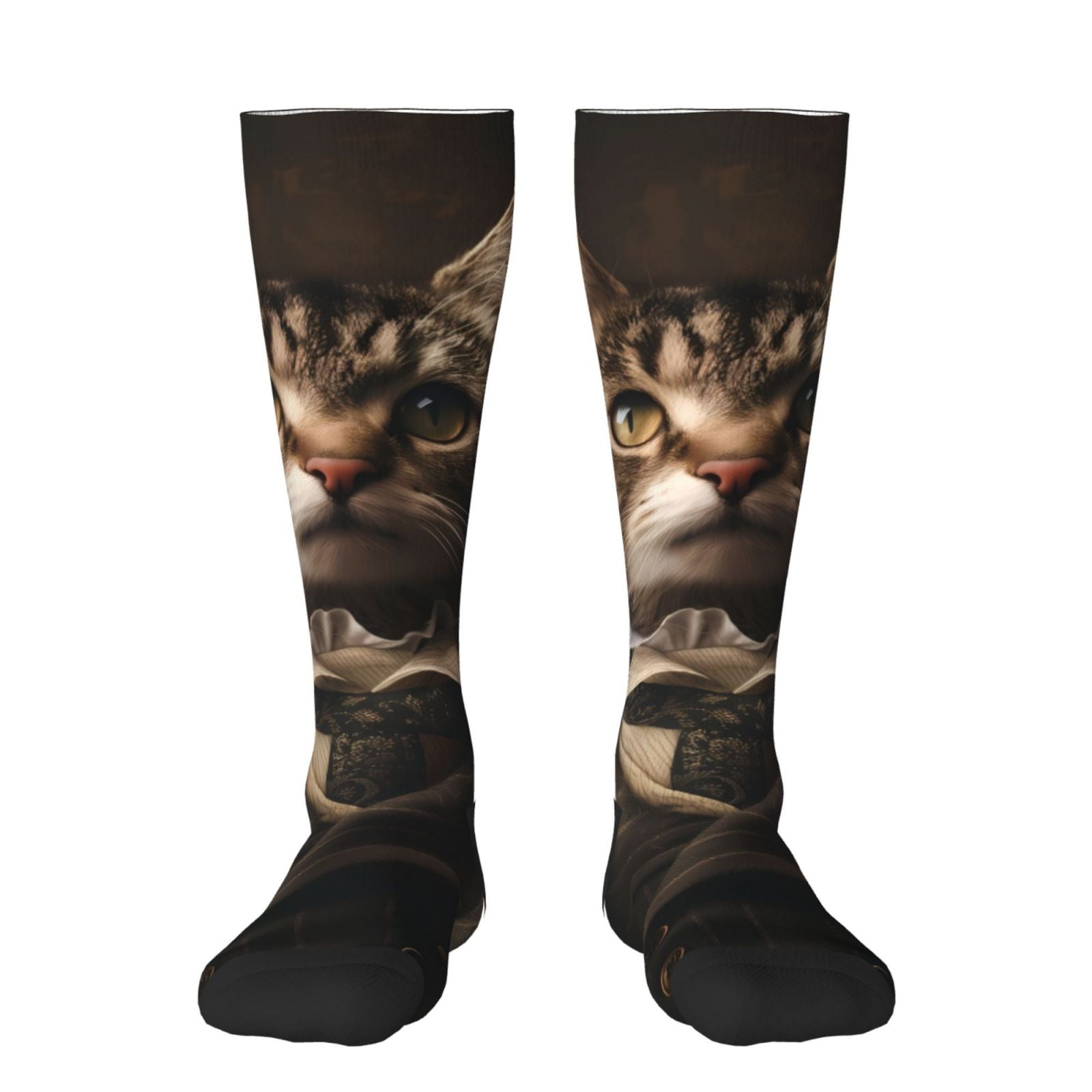 Sigee Victorian Gentle Cat for Socks for Men Women Socks Stocking ...