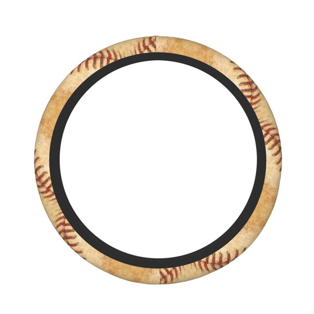 Sigee Vintage Baseball for Steering wheel cover Elastic Steering Wheel ...