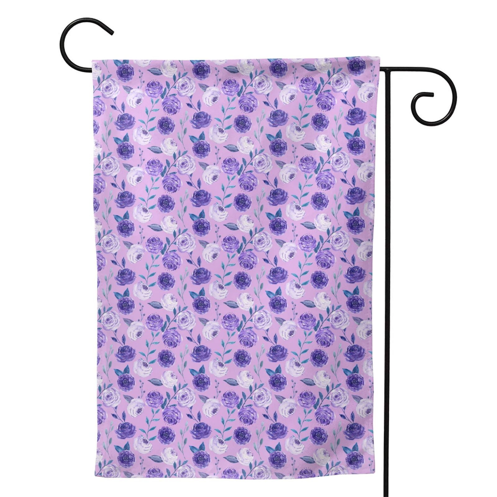 Sigee Violet for Live Happy Decorative Small Garden Flag,Double Sided ...