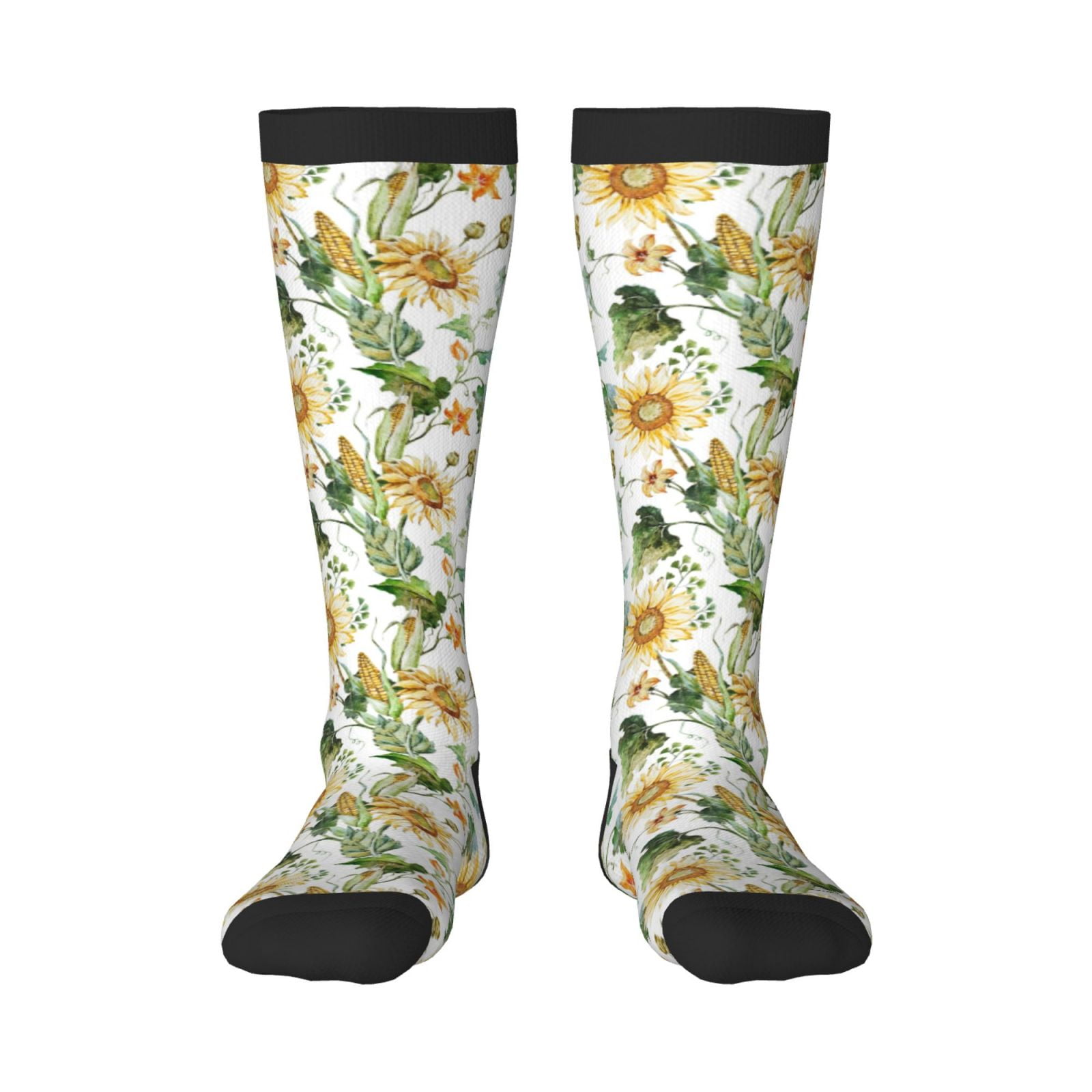 Sigee Watercolor Bright Sunflowers for Socks for Men Women Gifts for ...