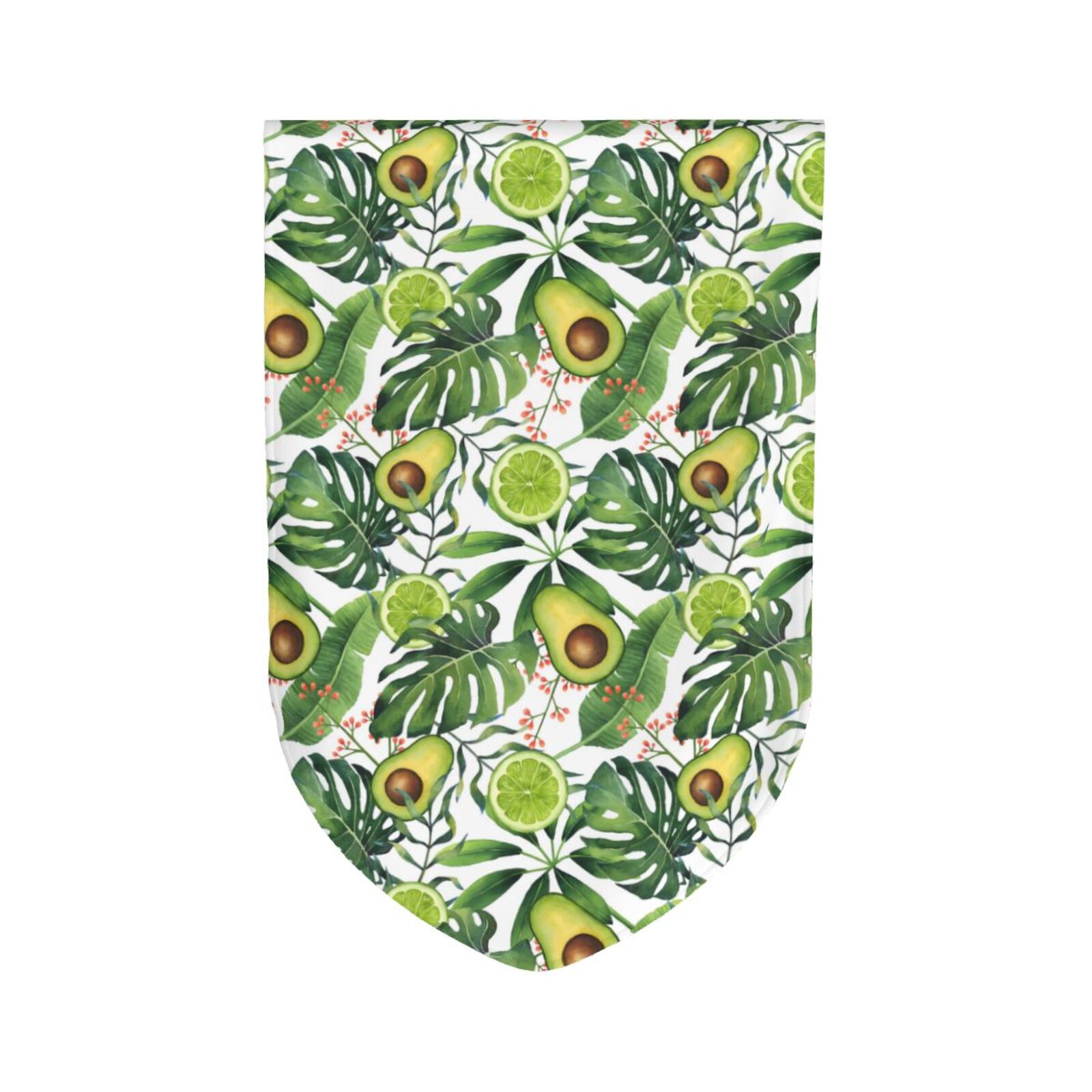 Sigee Watercolor Green Tropical Printed Flag12.5 * 18in Outdoor Yard ...