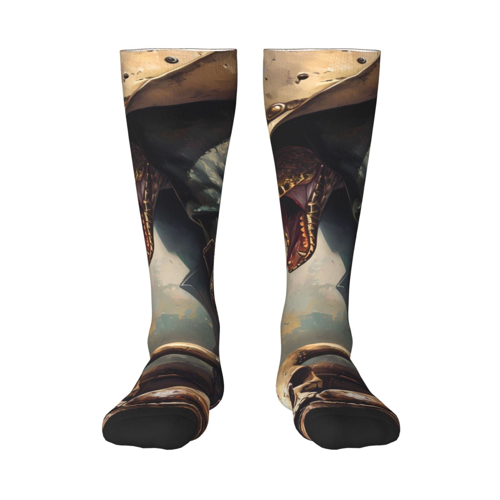 Sigee Western Cowboy Snake Ram Skull for Socks for Men Women Gifts for ...